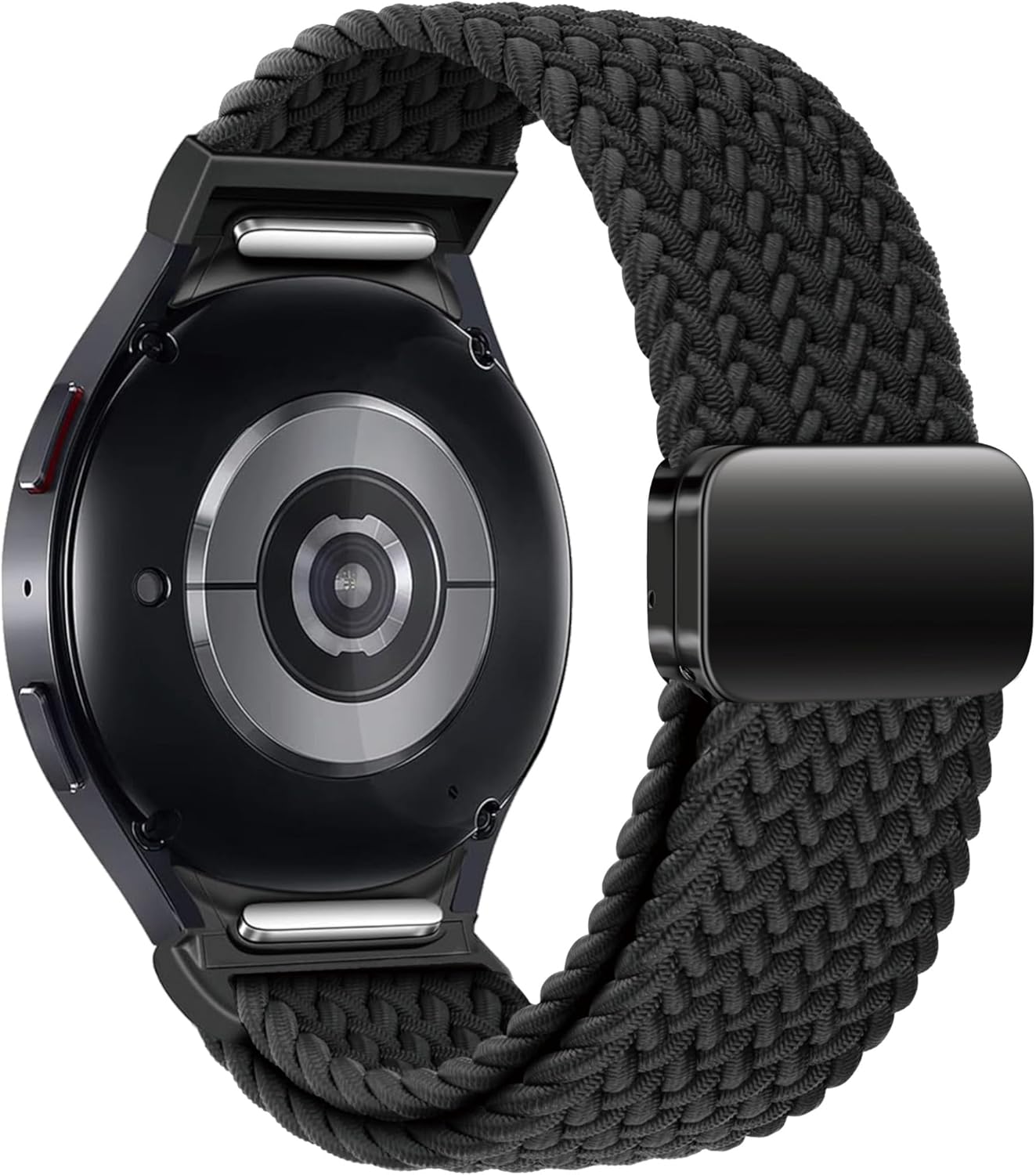 Amazon.com: One Click Fabric Bands for Samsung Galaxy Watch 7 6 4 5 FE ...