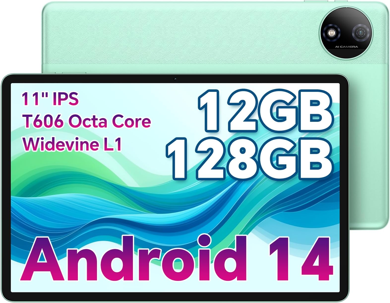 OUKITEL OT11 Tablet Android 14-2024 Neueste Tablet 11 Zoll, 16 GB RAM ...