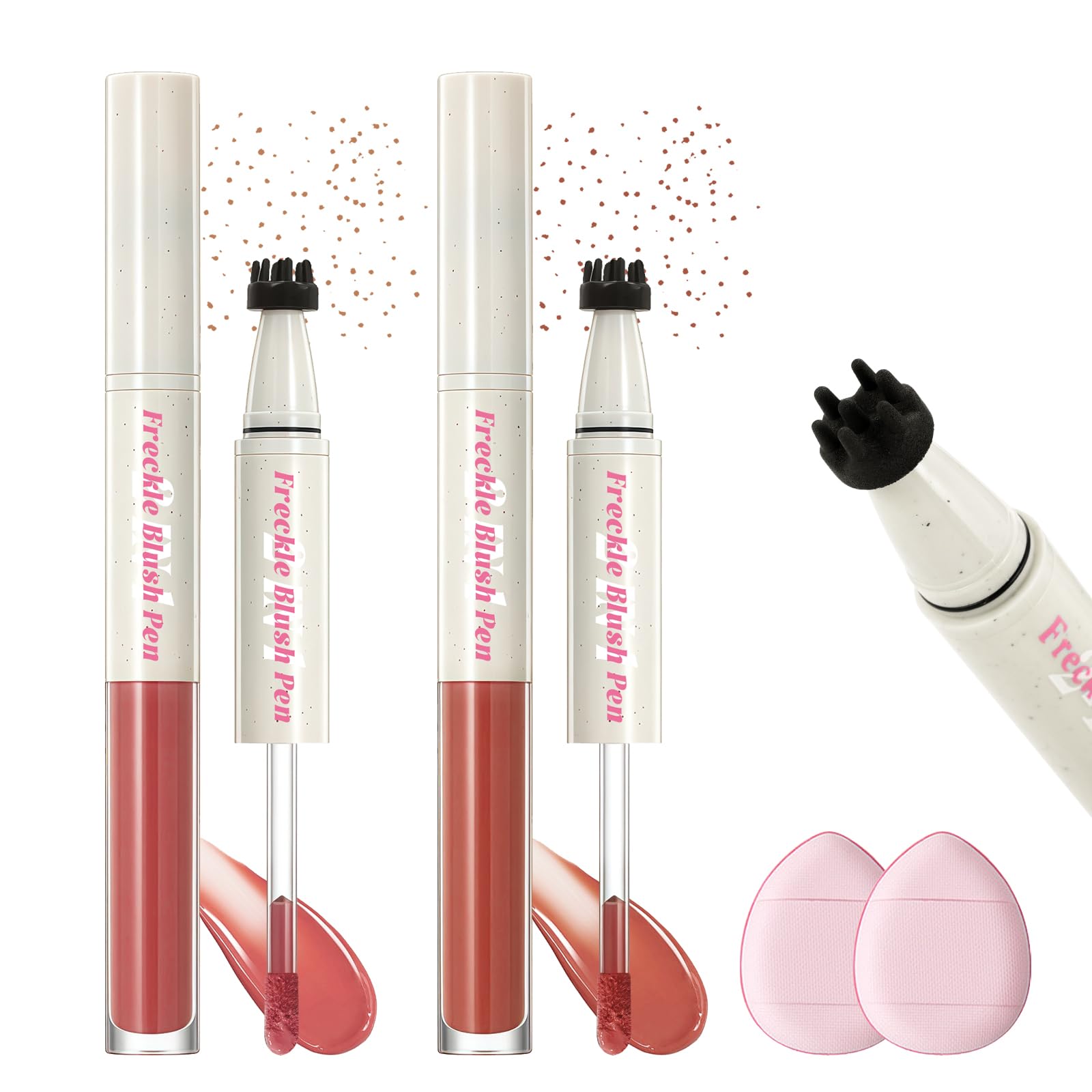 Snapklik.com : DAGEDA 2Colors Blush Fake Freckle Pen,2 In 1 Faux ...