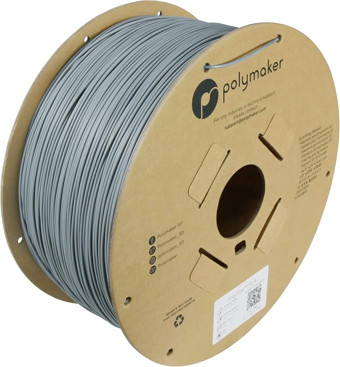 Review 2.85mm(3mm) Tough PLA 2.85mm 3D Printer Filament, 3kg Grey PLA ...
