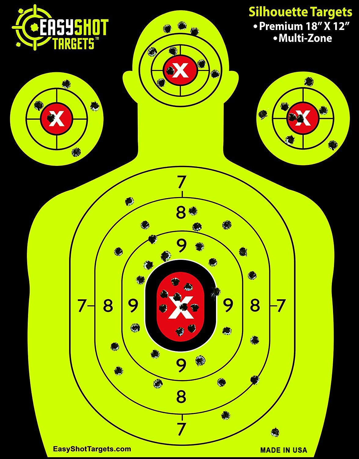 EASYSHOT Shooting Targets 18 X 12inch Targets Highly Visible Neon easyshot-shooting-targets-18-x-12inch-targets-highly-visible-neon