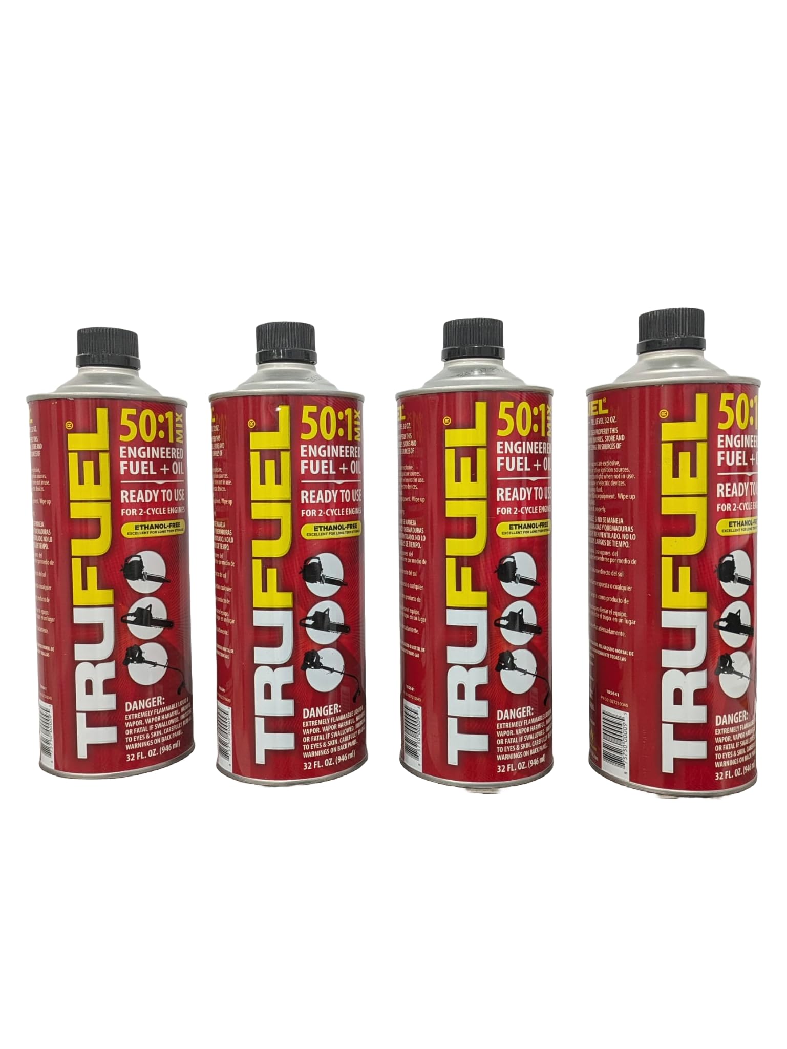 Amazon.com: Pre-Blended 2-Cycle Fuel for Outdoor Equipment - 32 oz. (4 ...