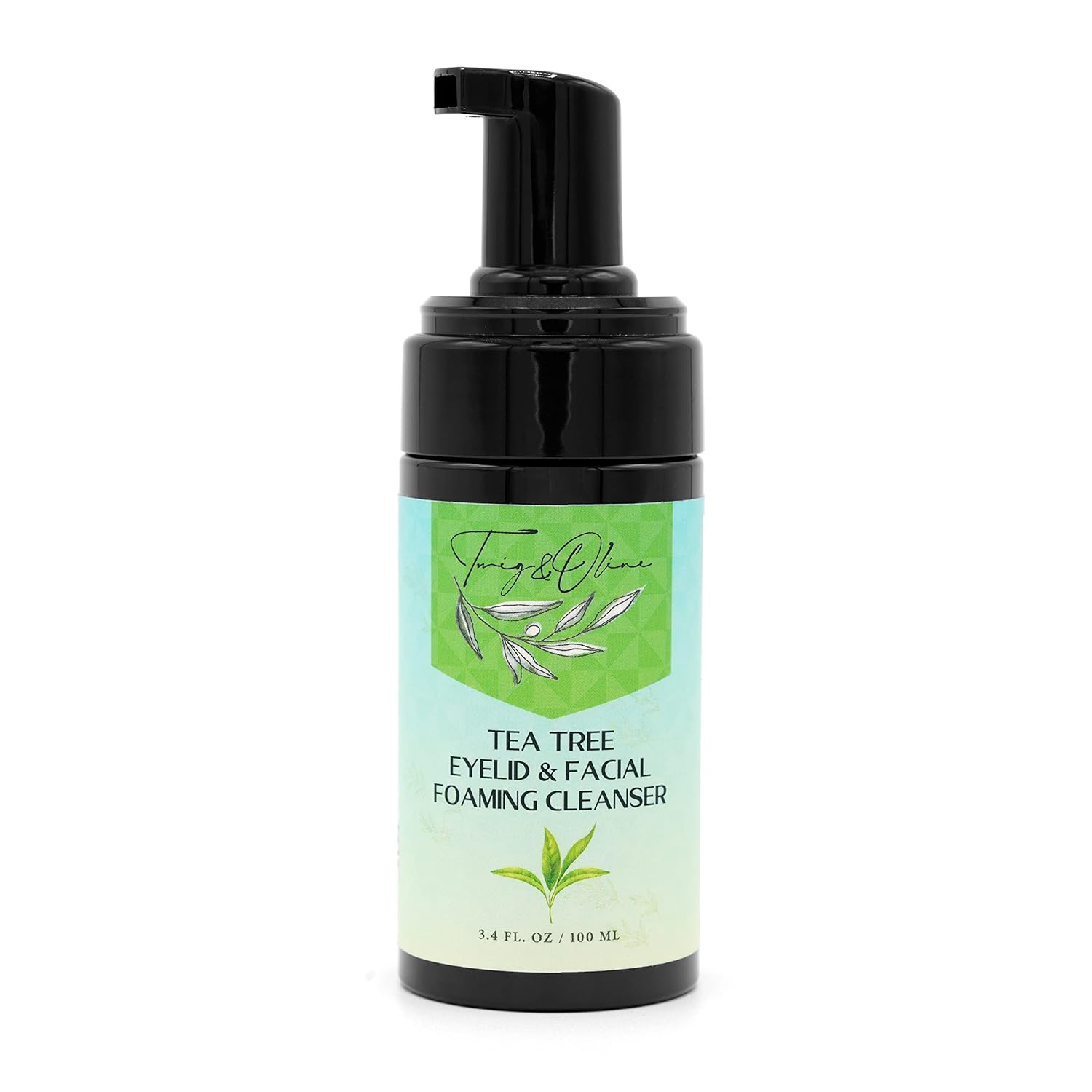 Amazon.com: Twig & Olive Tea Tree and Green Tea Eyelid & Facial Foaming ...