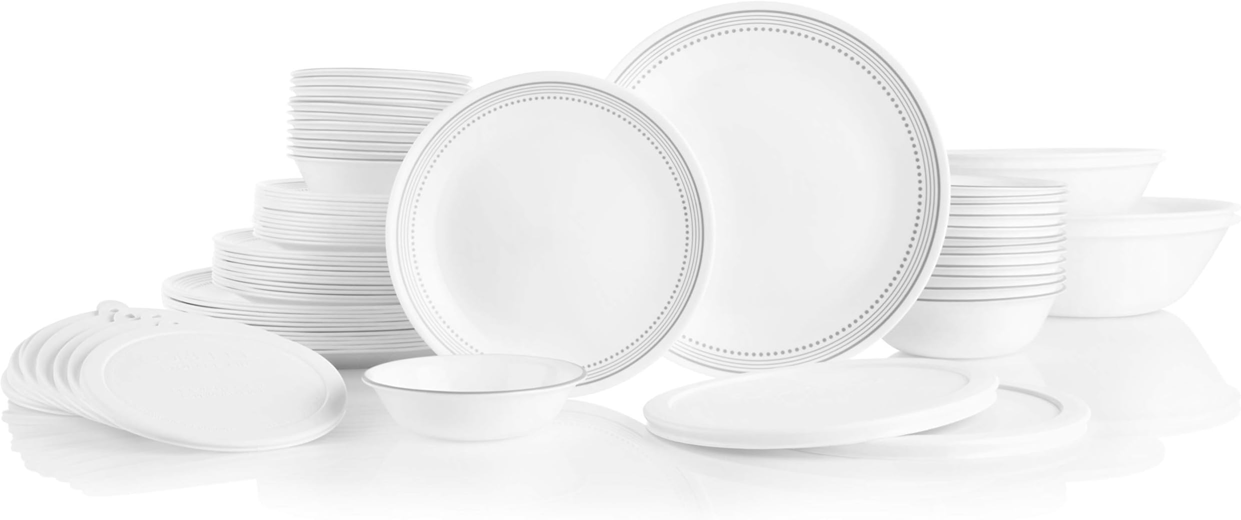 Amazon.com | Corelle 18-Piece Dinnerware Set, Service for 6 ...