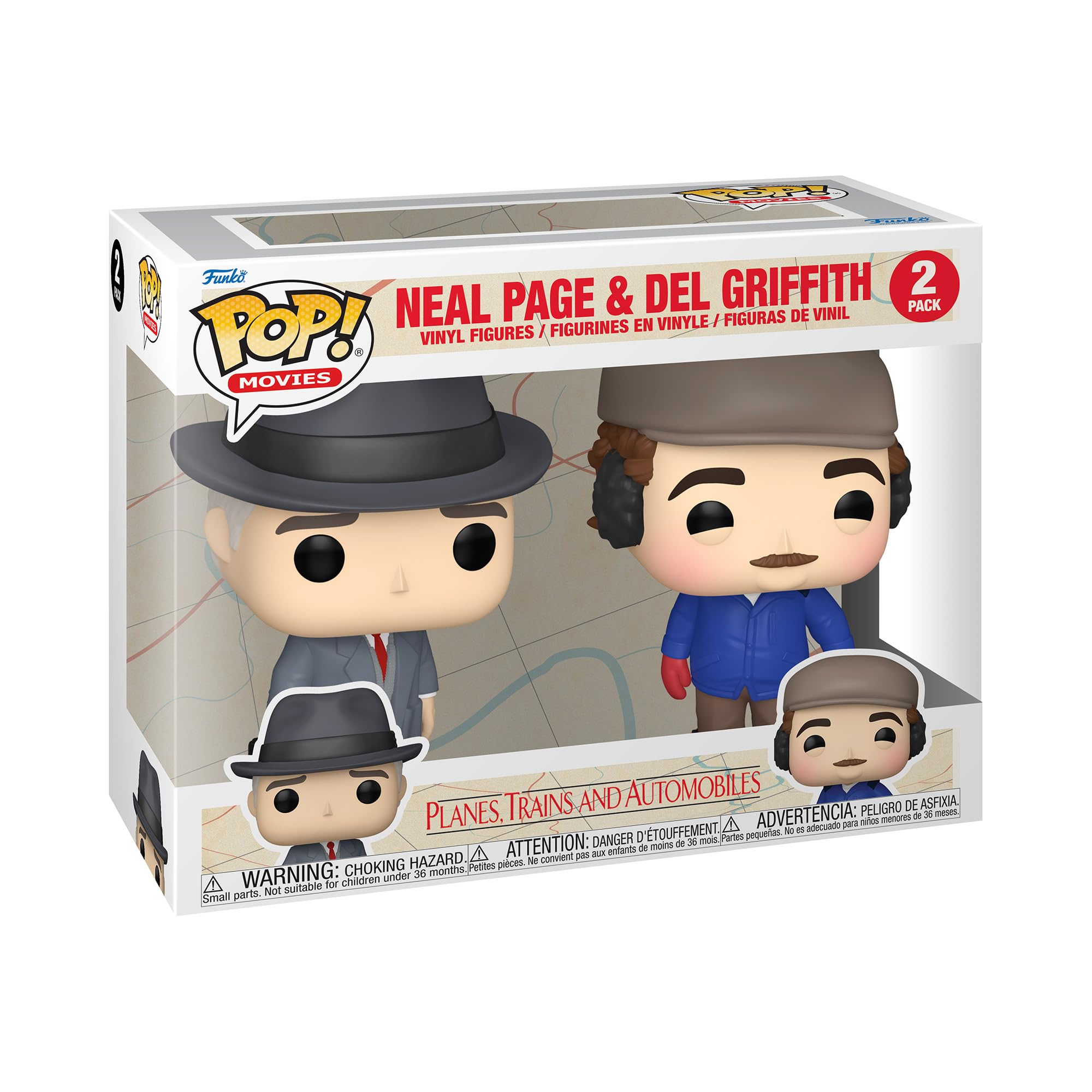 Amazon.com: Funko Pop! Movies: Planes, Trains and Automobiles - Neal ...