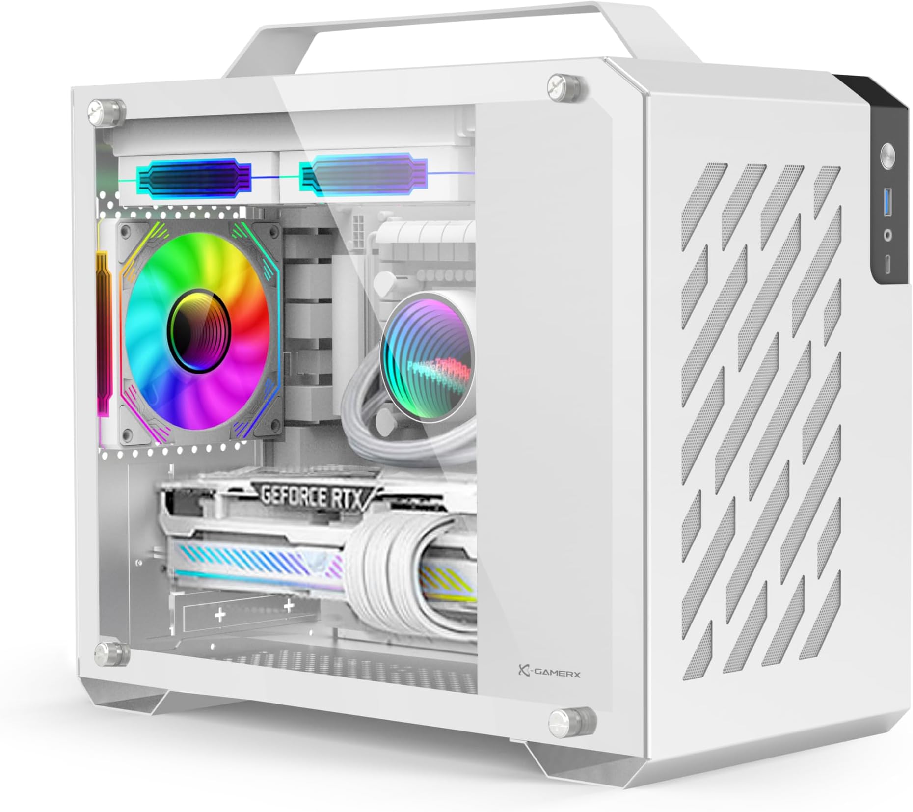 Amazon.com: Tacens ORUMX, Ultra Compact Micro-ATX Mini Tower Case ...