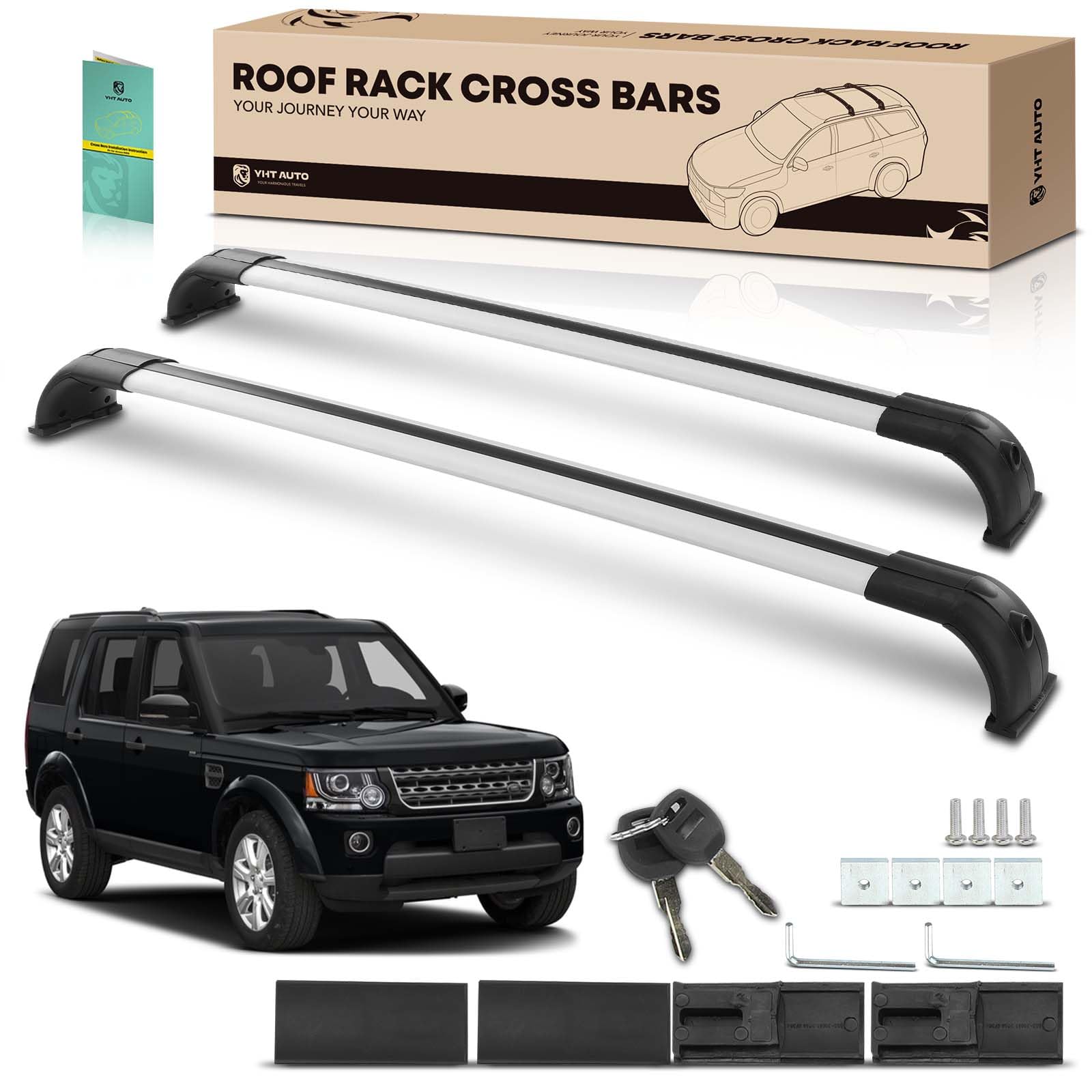 Amazon.com: YHTAUTO Car Roof Rack Cross Bar Compatible with Land Rover ...