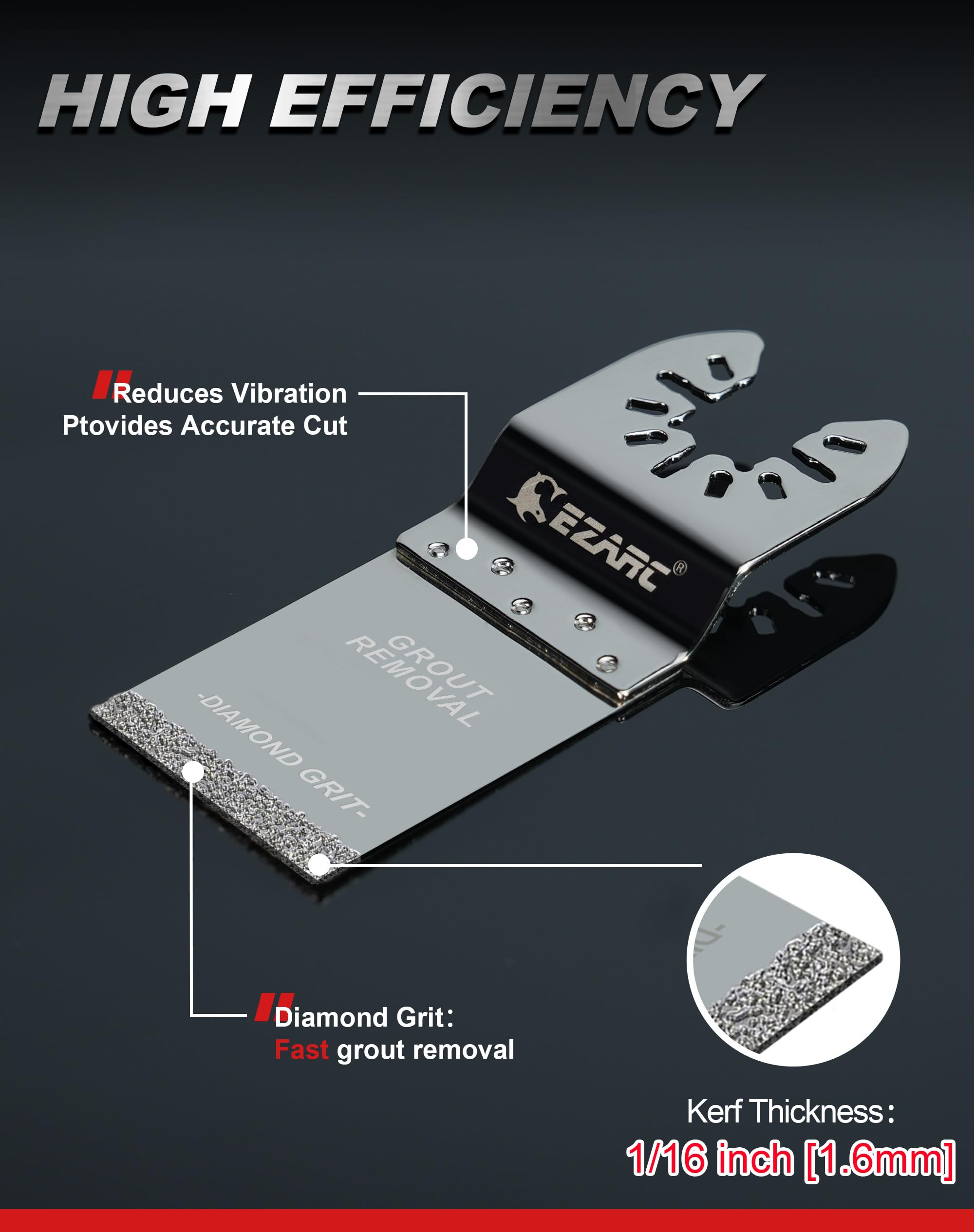 Snapklik.com : Diamond Oscillating Blade, Flush Cutting Oscillating ...