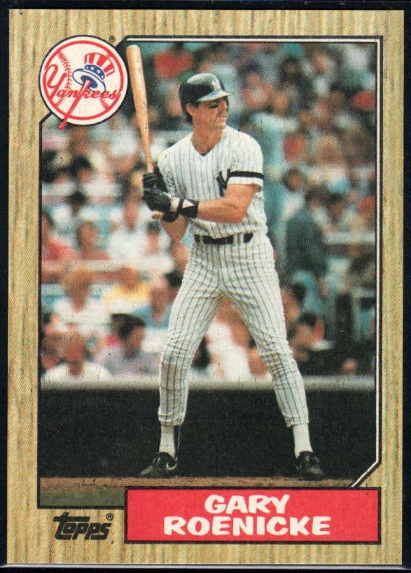 Amazon.com: 1987 Topps Baseball #683 Gary Roenicke New York Yankees ...