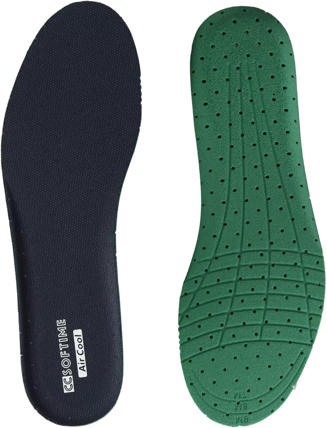 Amazon.com: CCSOFTIME Insoles for Men and Women Replacement Shoe ...