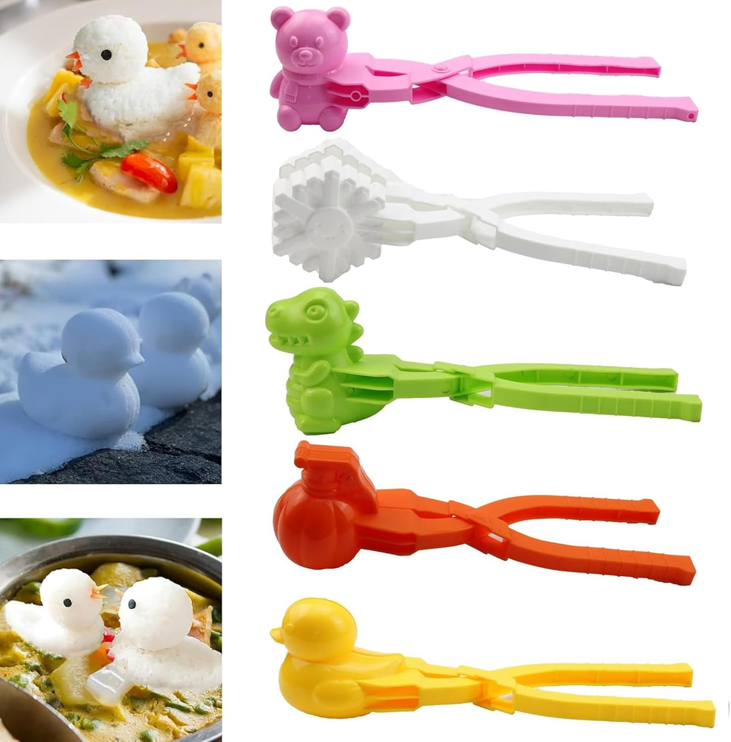 Moldes Para Arroz De Figuras - Duck Rice Mold, Rice Shaper Mold, Rice ...