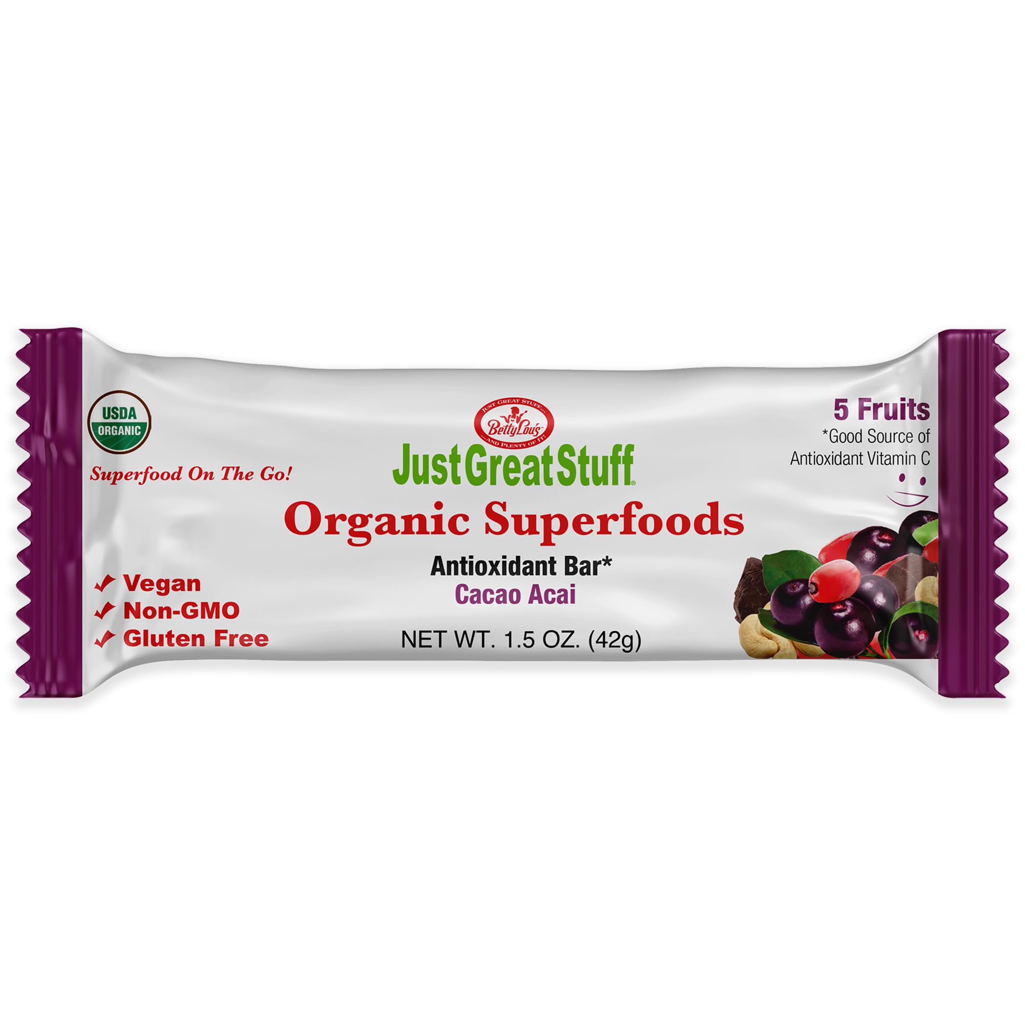 Just Great Stuff Bars Betty Lou's Inc. Wholesale Products