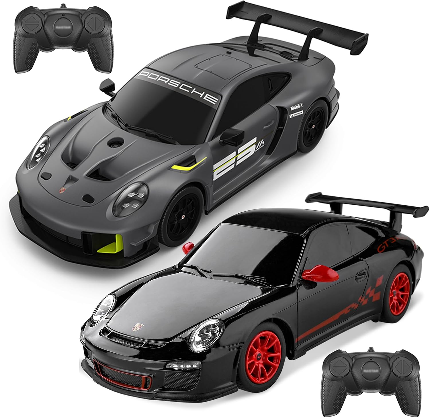 Amazon.com: BEZGAR Porsche Remote Control Car- 911 GT3 RS & 911 GT2 RS ...