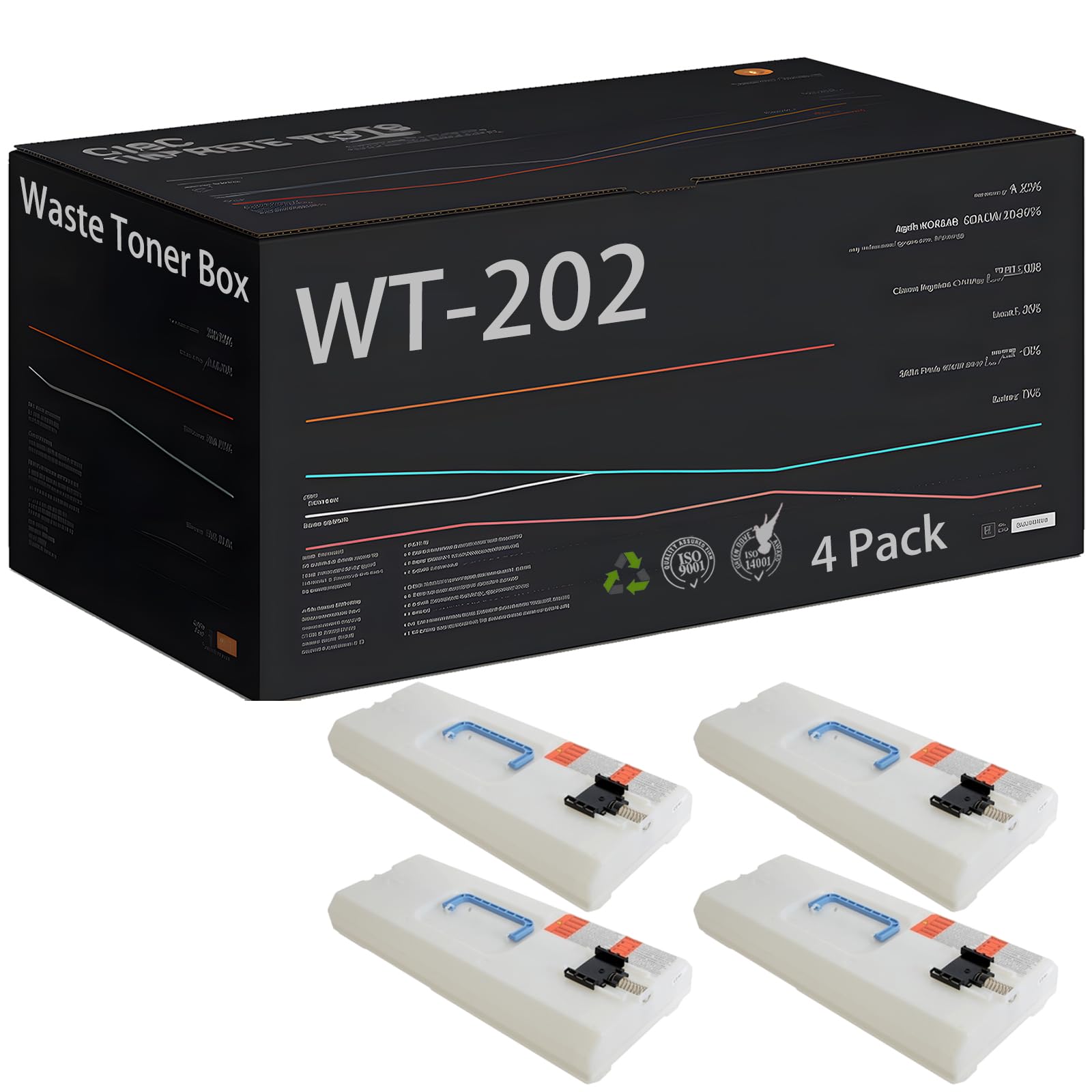 Amazon.com: WT-202 WT202 Waste Toner Box Compatible for Canon ...