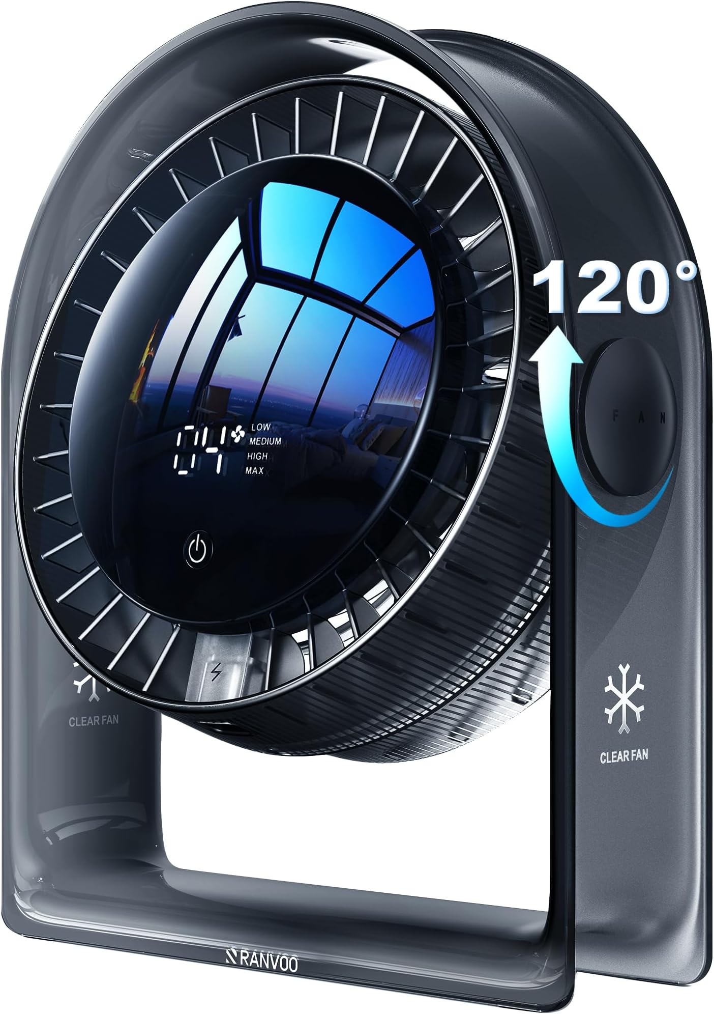 Amazon.com: Sharper Image SBM1-SI Soft Blade USB Fan : Electronics