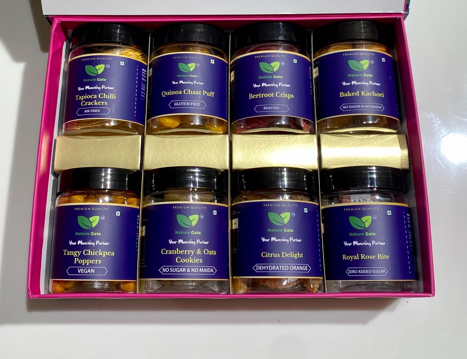 Nature Gate Gift Hamper | Pack of 8 | Healthy snacks | Rich in Iron ...