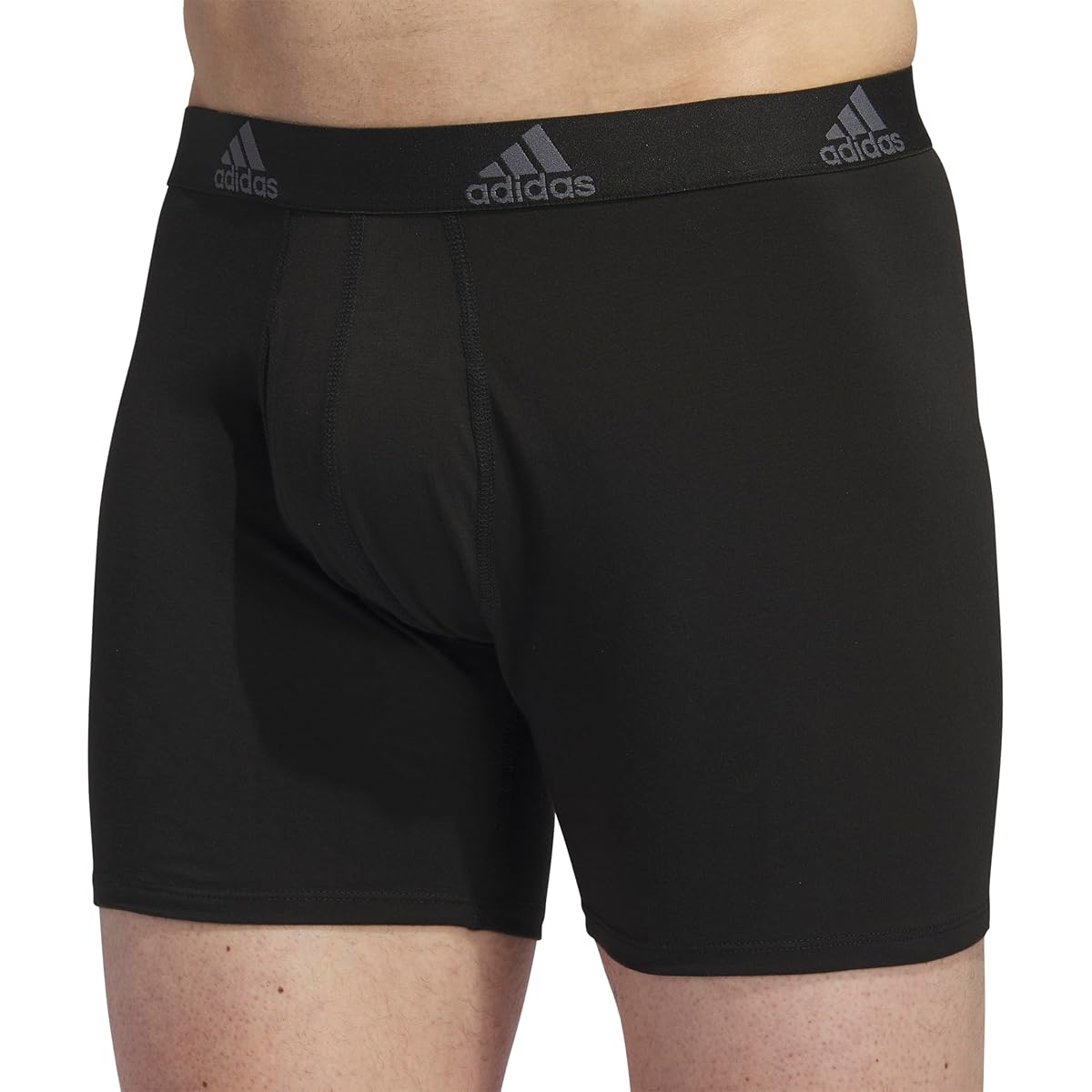 $6/mo - Finance adidas Men's Performance Stretch Cotton Boxer Briefs ...