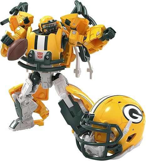 Amazon.com: Transformers NFL Green Bay Packers Tundra Prime 5.5-Inch ...