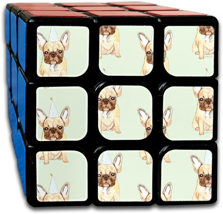 Pug 3x3 Cube Easy Turning And Smooth Play Relieves Stress And Anxiety ...