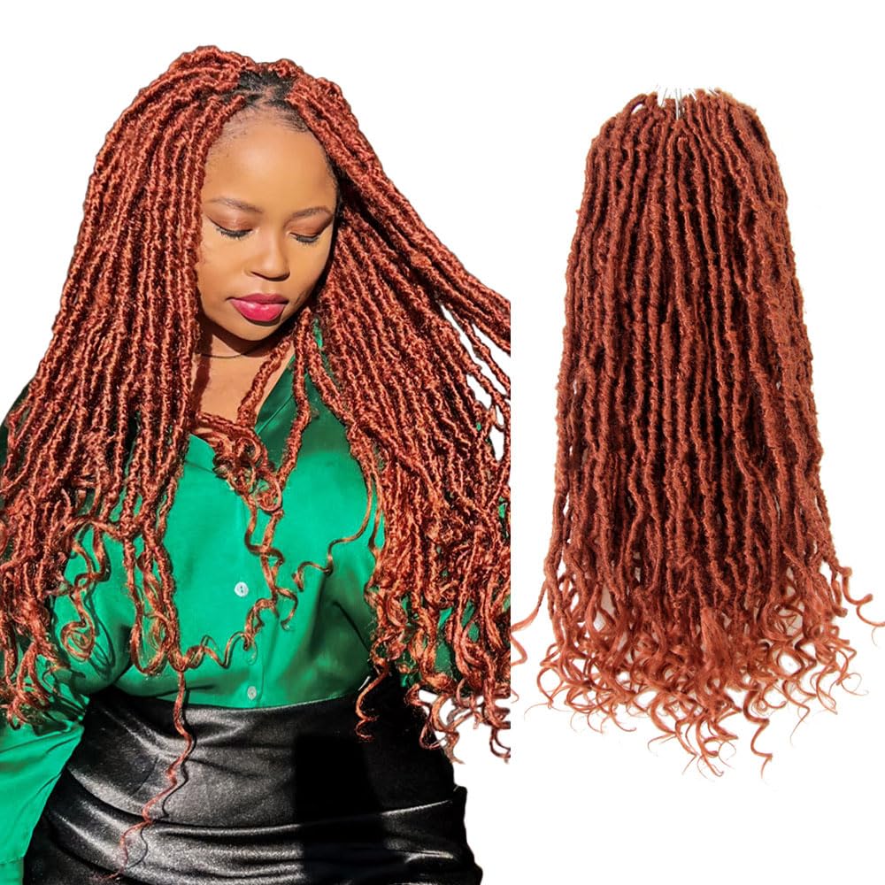 Amazon.com : Niseyo Wild Locs 14 Inch Distressed New Faux Locs with ...