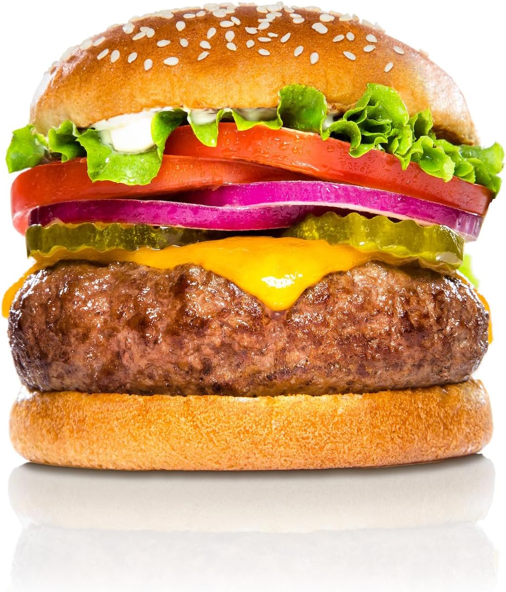 Amazon.com: New York Steak & Seafood Pack of 24 Frozen Sirloin Burgers ...