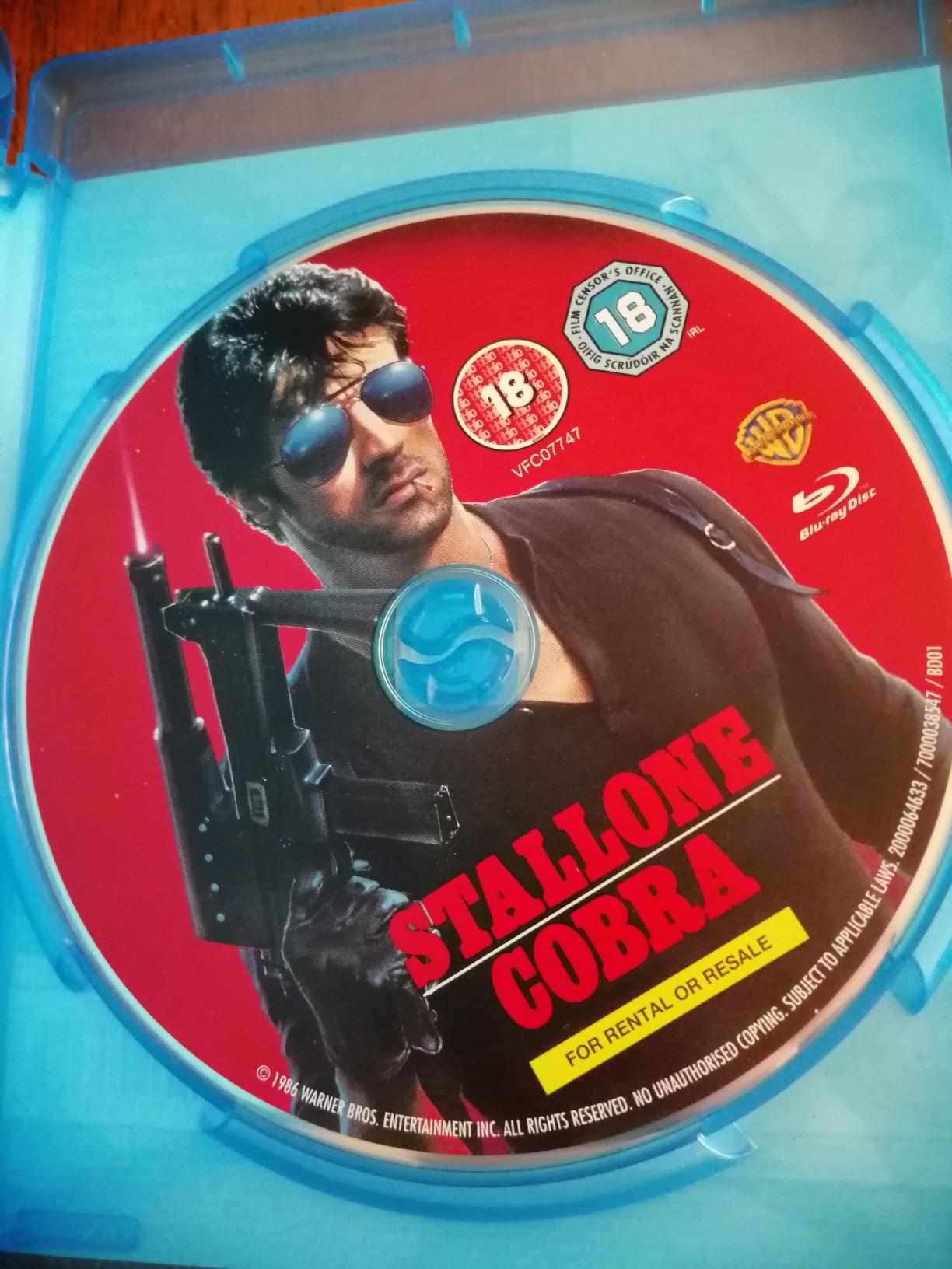 Cobra [VHS] : Sylvester Stallone, Brigitte Nielsen, Reni Santoni ...