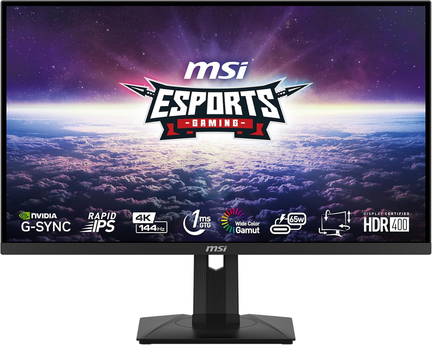 MSI Optix MAG 274UPF 27” 1ms 144Hz G-Sync IPS UHD Gaming (Oyuncu) Monitör : Amazon.com.tr ...