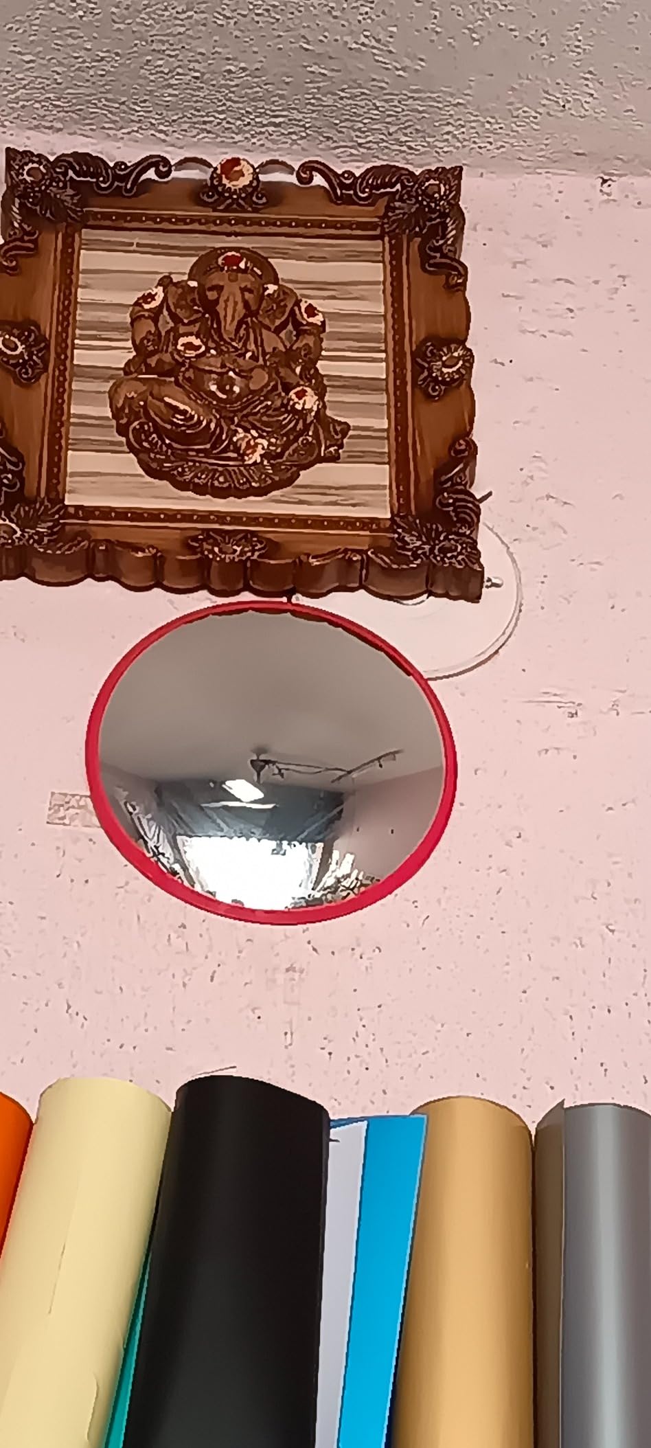 Buy Ryme FengShui Convex/Pakwa Mirror/Safety Mirror for Removal of ...