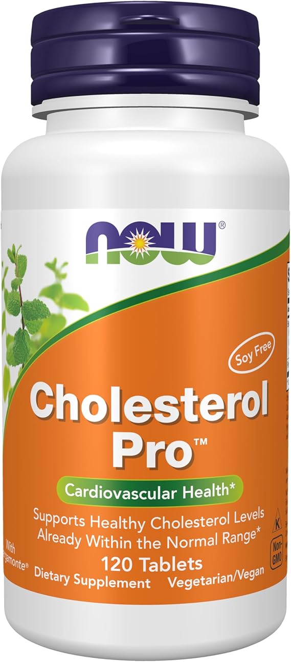 NOW Cholesterol Pro,120 Tablets : Amazon.com.au: Health, Household ...