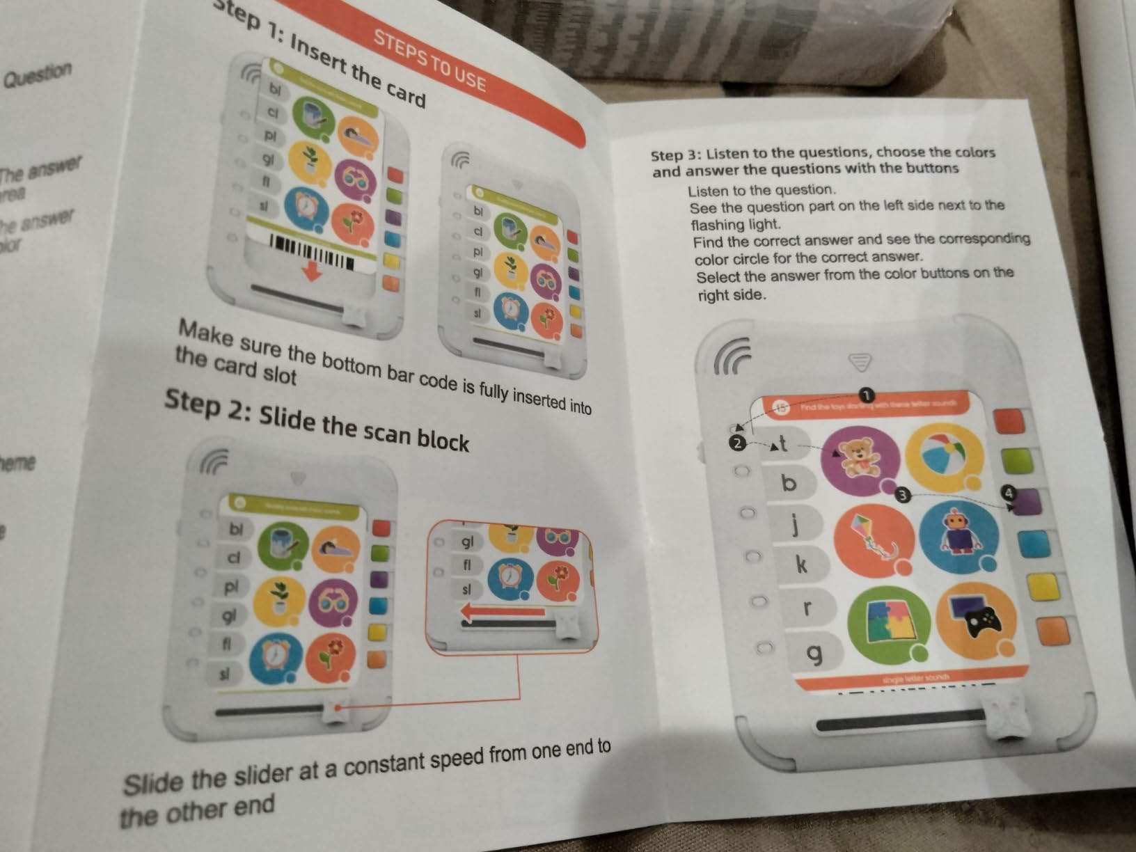 $7/mo - Finance Phonics Learning Pad - Electronic Phonics Reading Game ...