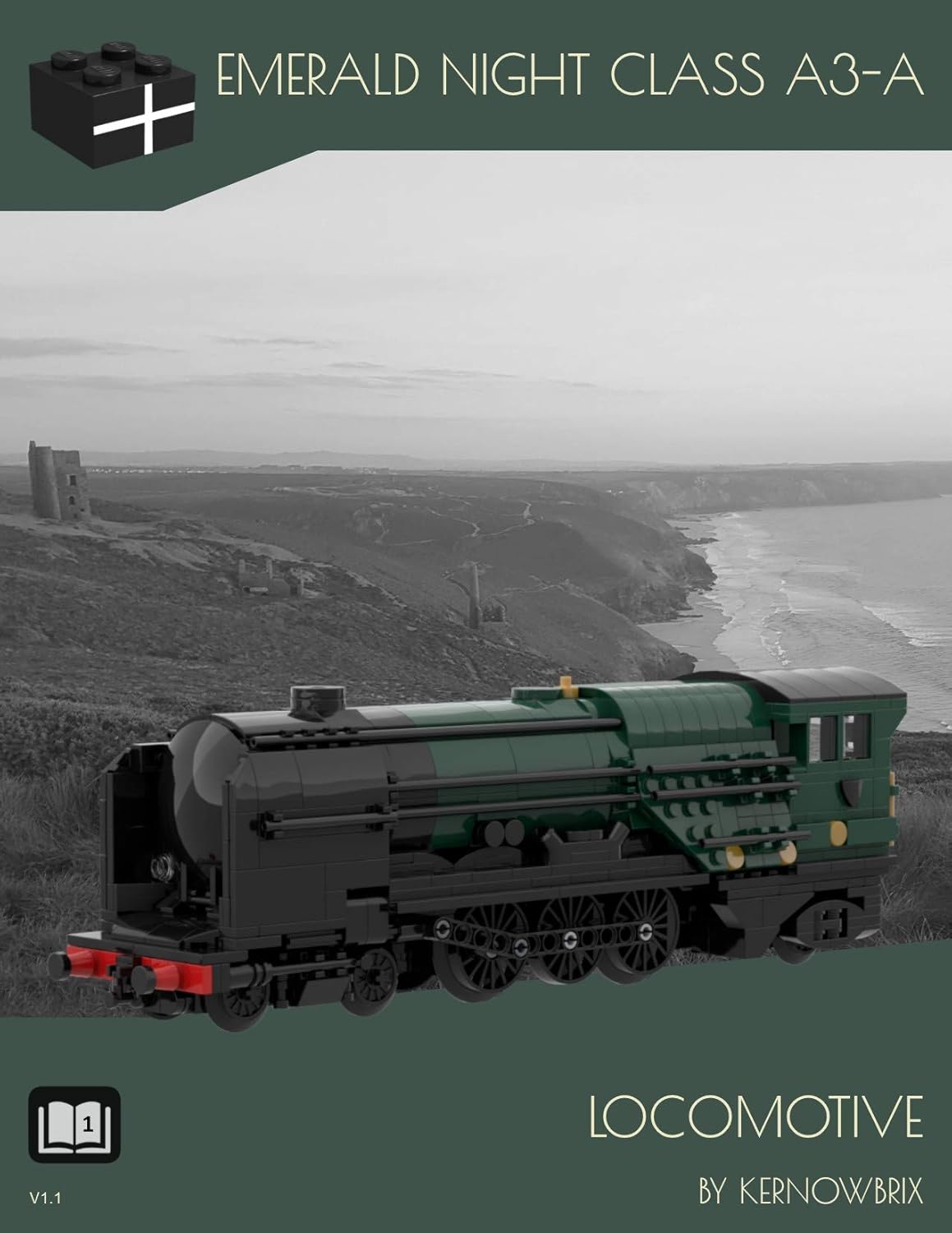 Amazon.com: Emerald Night Class A3-A: Locomotive eBook : Brix, Kernow ...