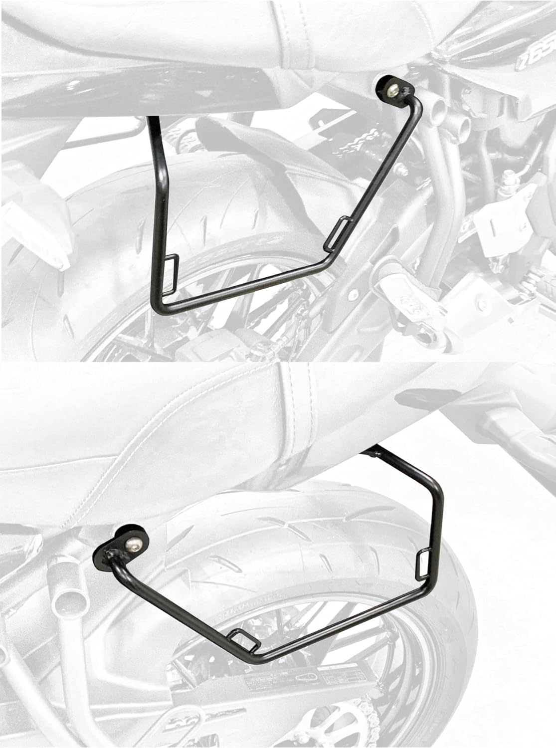 Amazon | キジマ (kijima) バイク バイクパーツ バッグサポート スチール製 ブラック Z650RS('21-/8BL ...
