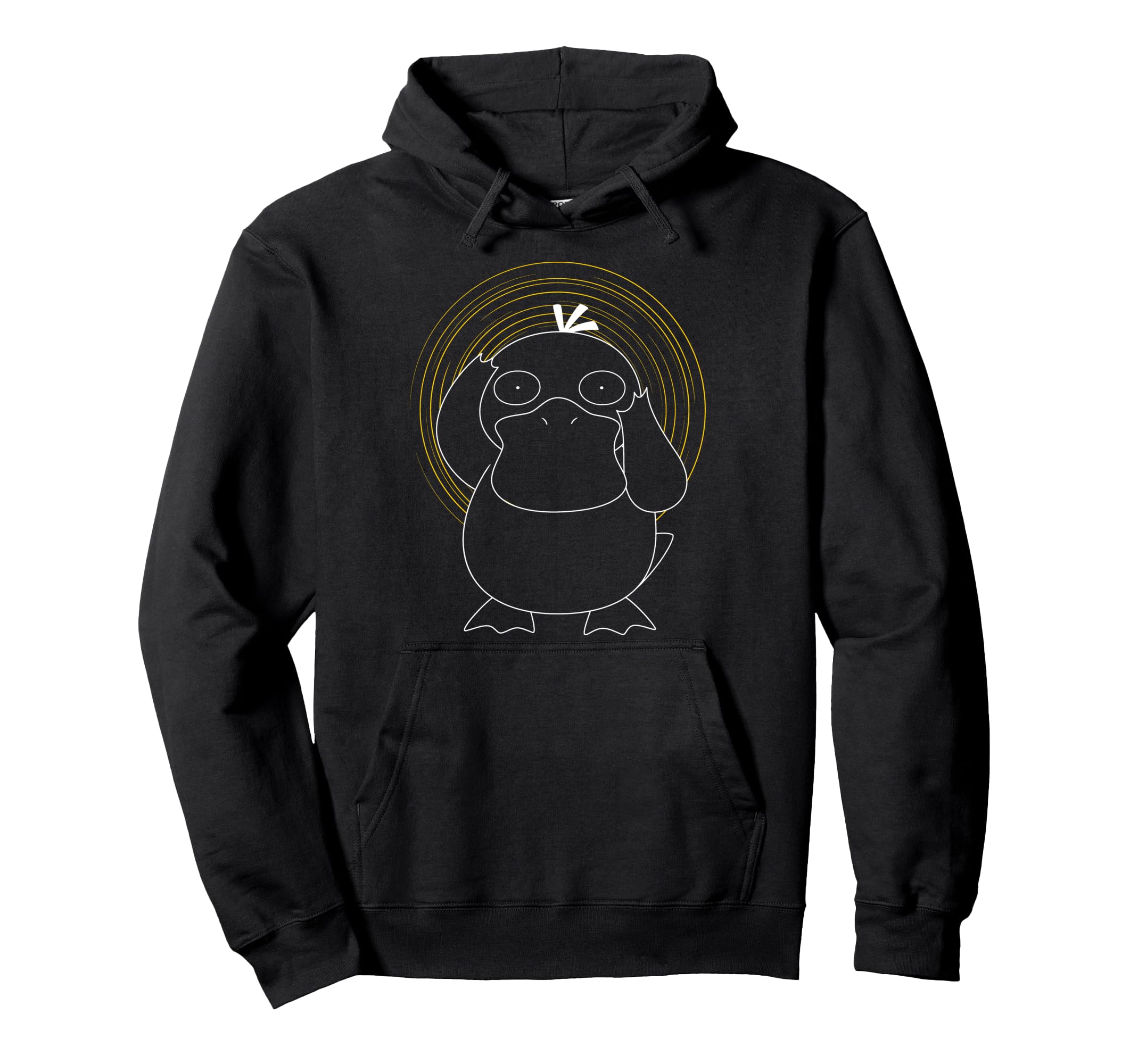 Amazon.com: Pokémon - Psyduck Spiral Pullover Hoodie : Clothing, Shoes ...