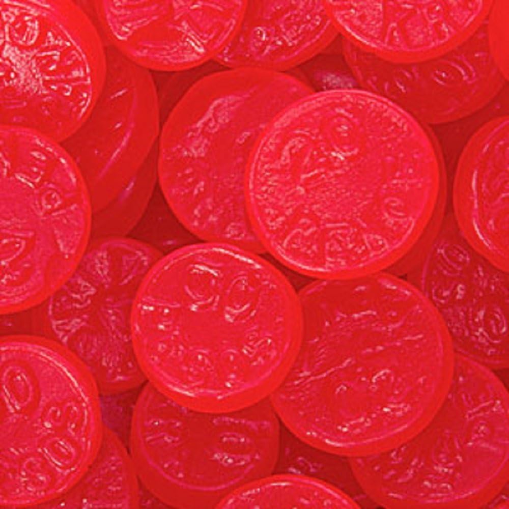 Amazon.com : Red Cherry JuJu Coins Candy 5LB Bag : Grocery & Gourmet Food