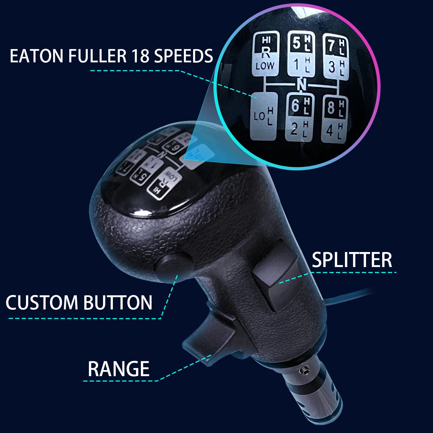 Snapklik.com : SimWayTech USB Shifter Knob For ATS & ETS2 PC For ...