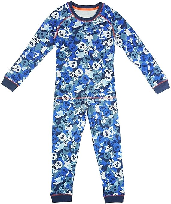 Boys Assorted Thermal Rib Knit Winter Long Sleeve Stretch Snug Fit ...