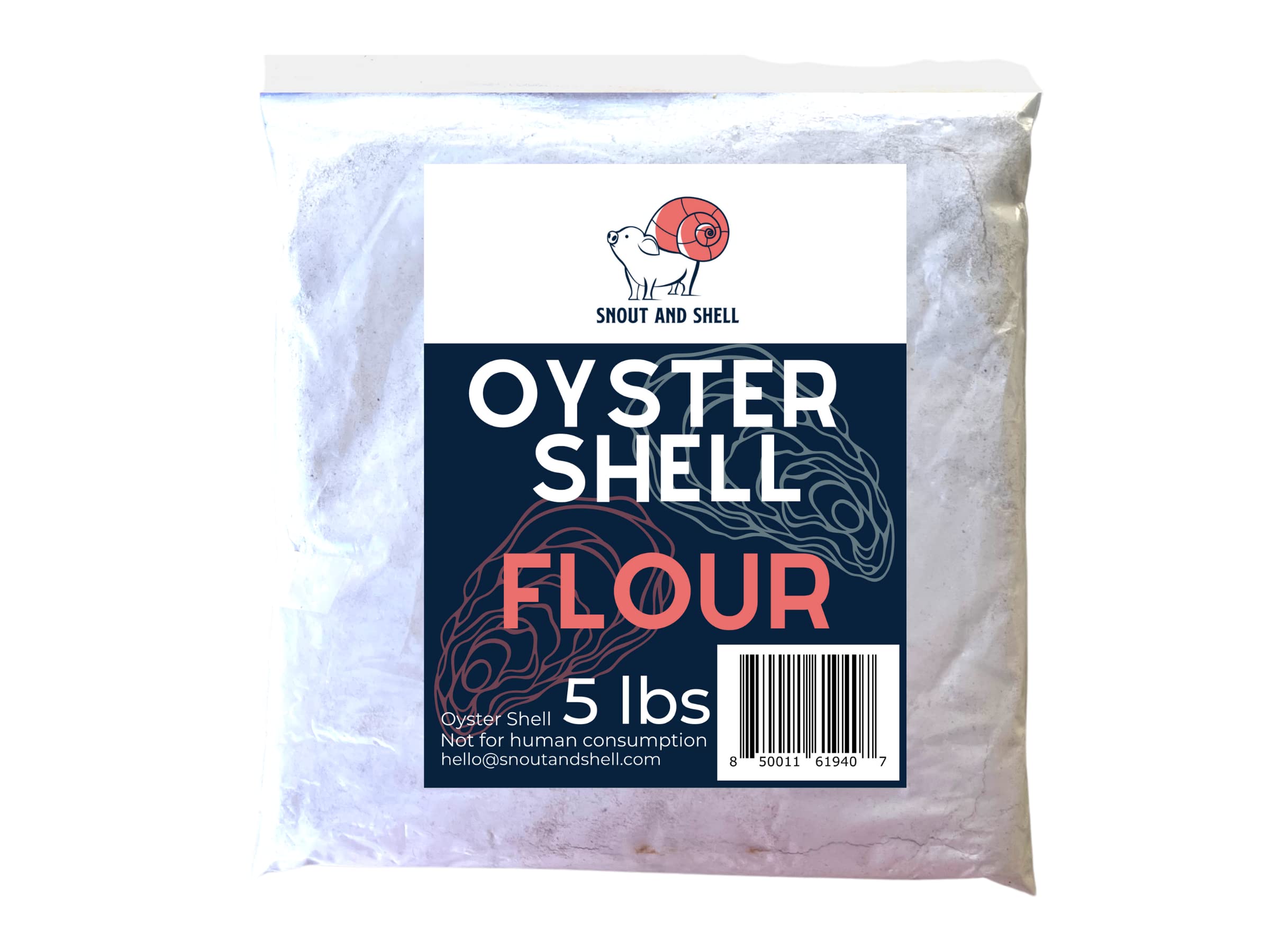 Snout And Shell Oyster Shell Flour High Calcium Supplement Chickens ...