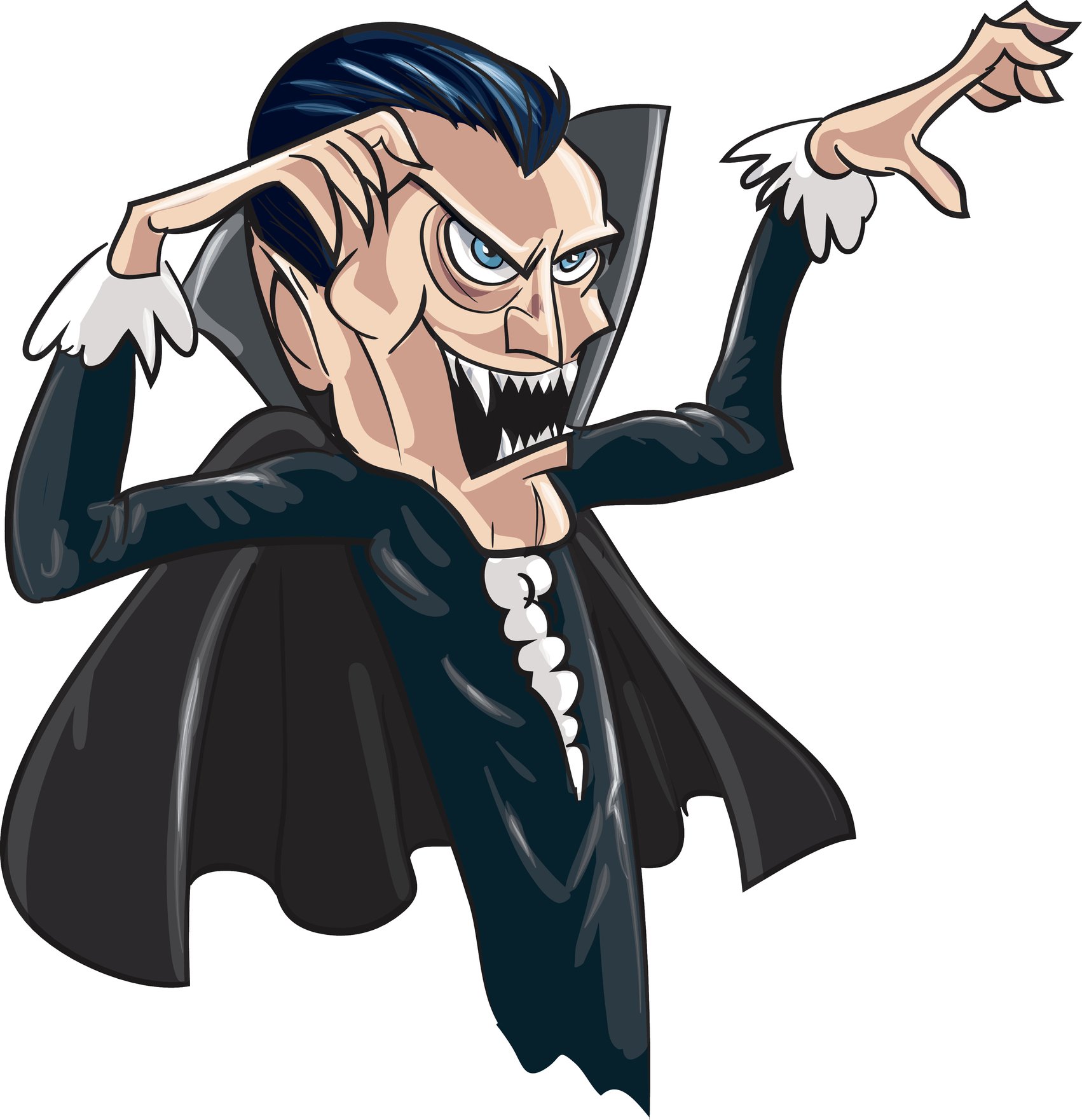 Halloween Vampire Cartoon