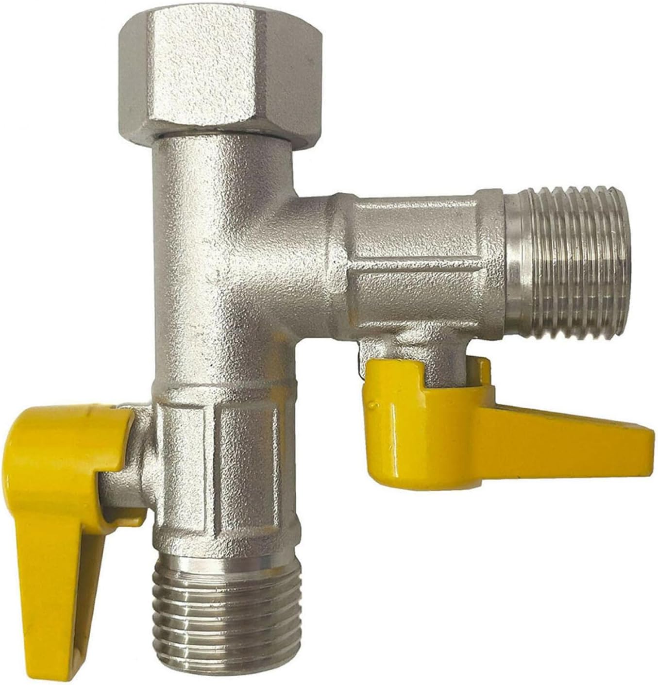RANRAO Hose Tap Splitter 2 Way T Shape, Hose Male Connectors Manifold ...