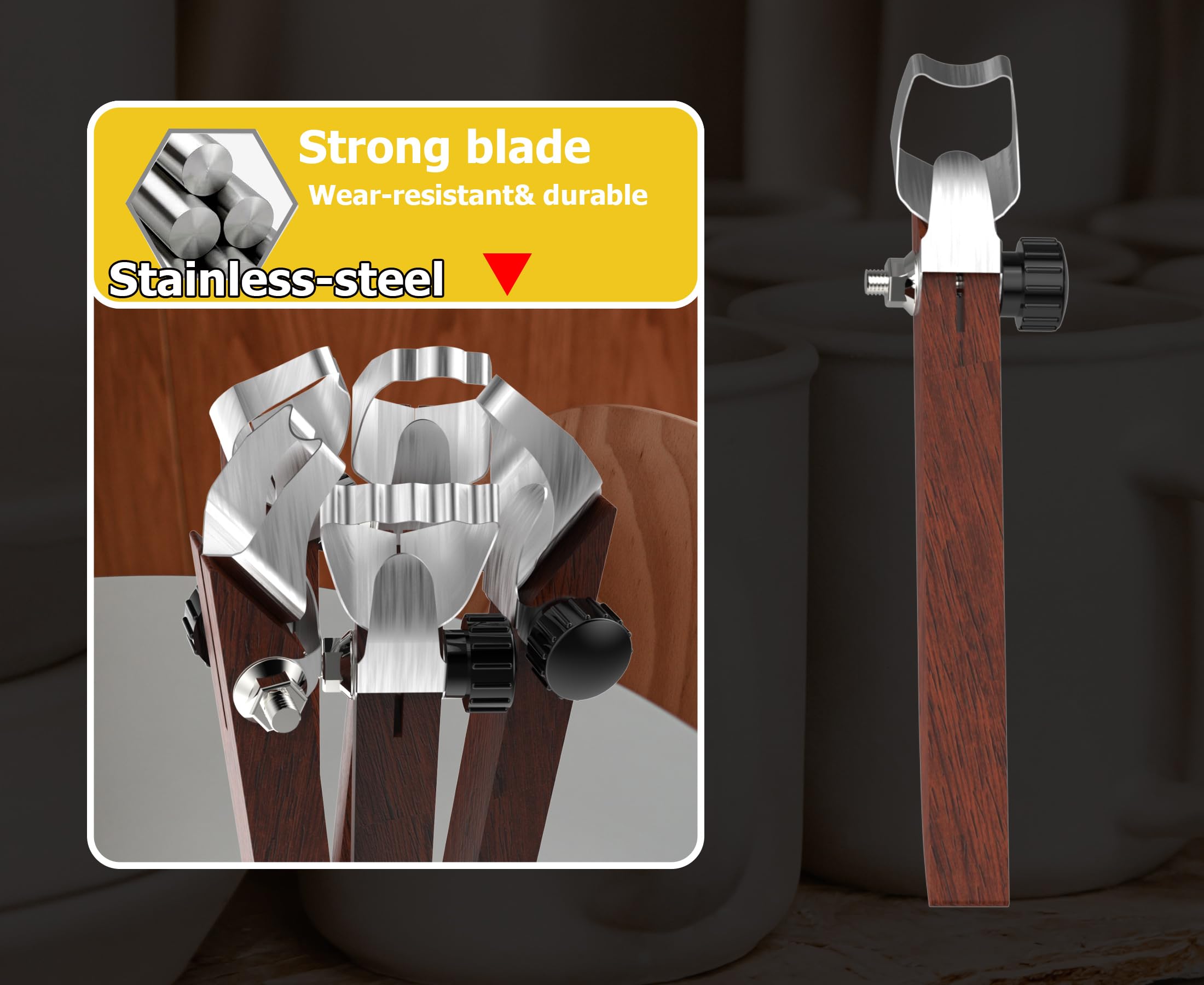 Snapklik.com : GEOCCI Pottery Handle Making Tool Pottery Carving Tools ...