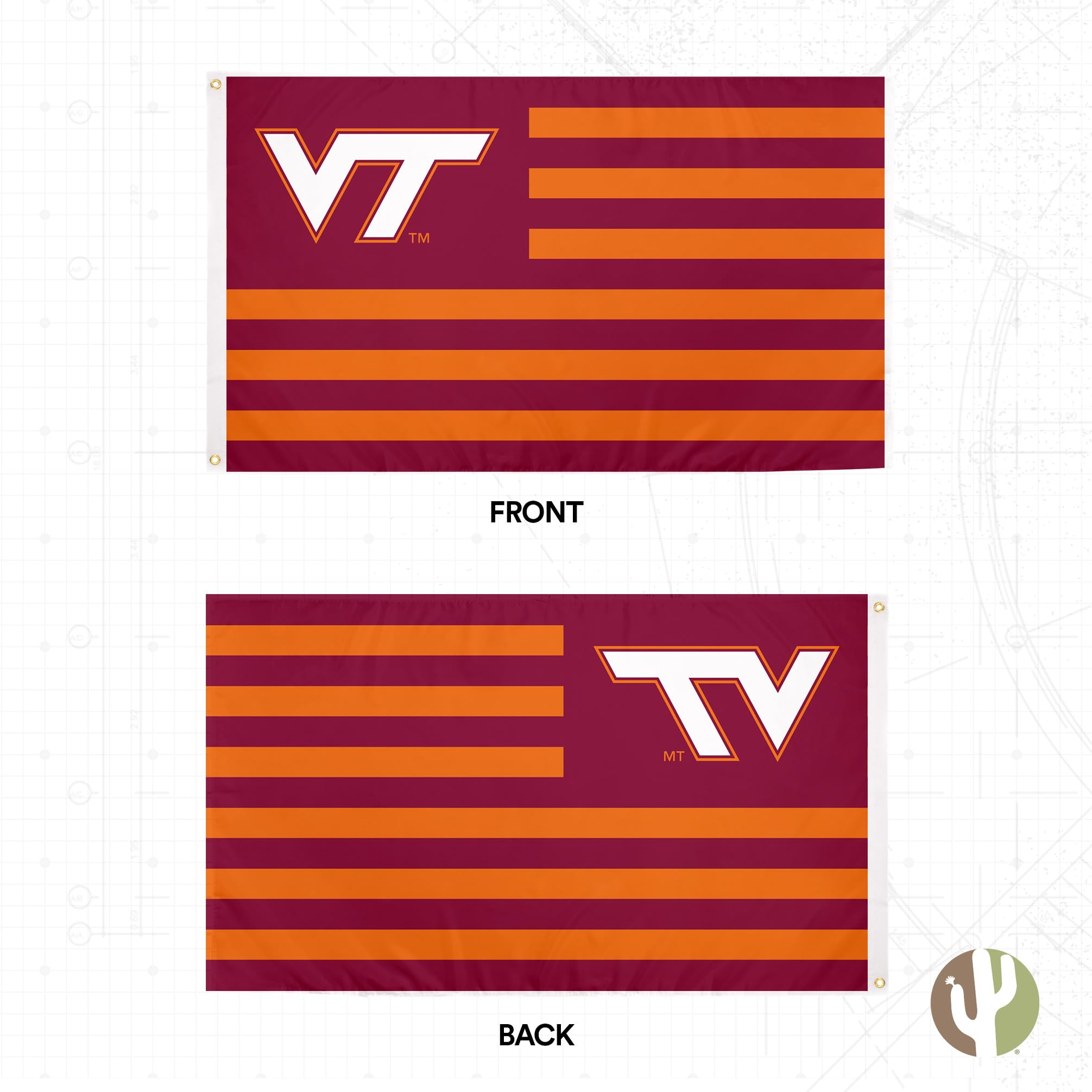 Virginia Tech Flag Virginia Tech Flags, Outdoor Games Virginia Tech