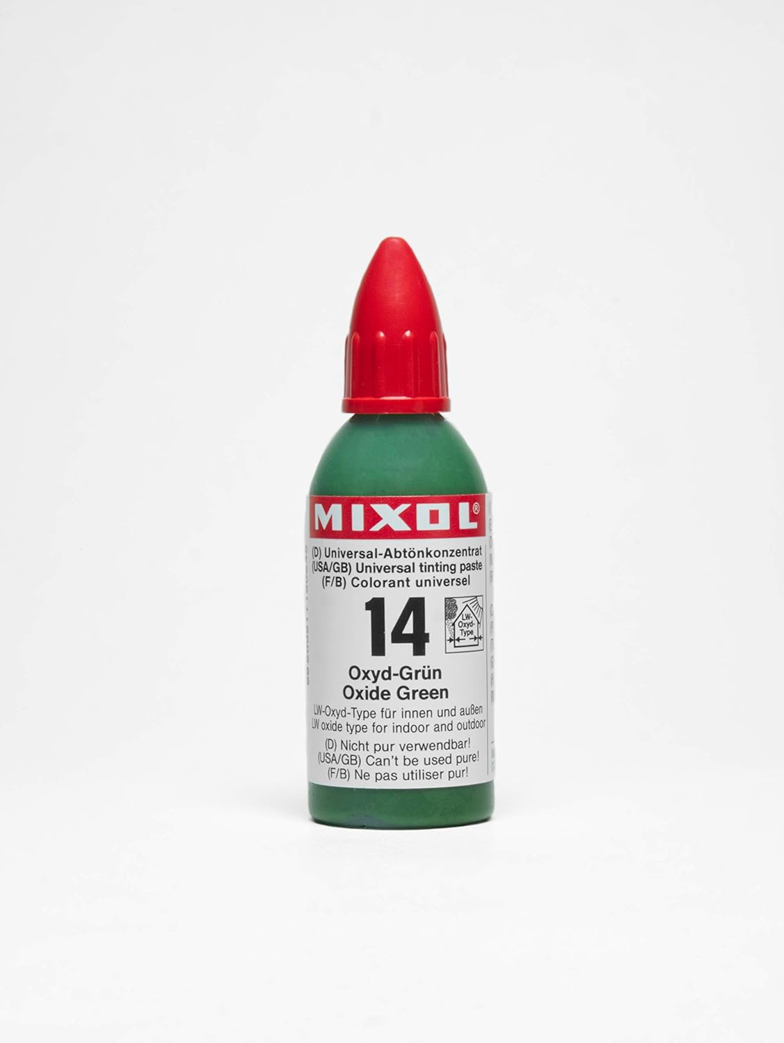 Mixol Universal Tints, Oxide Green, 14, 20 ml