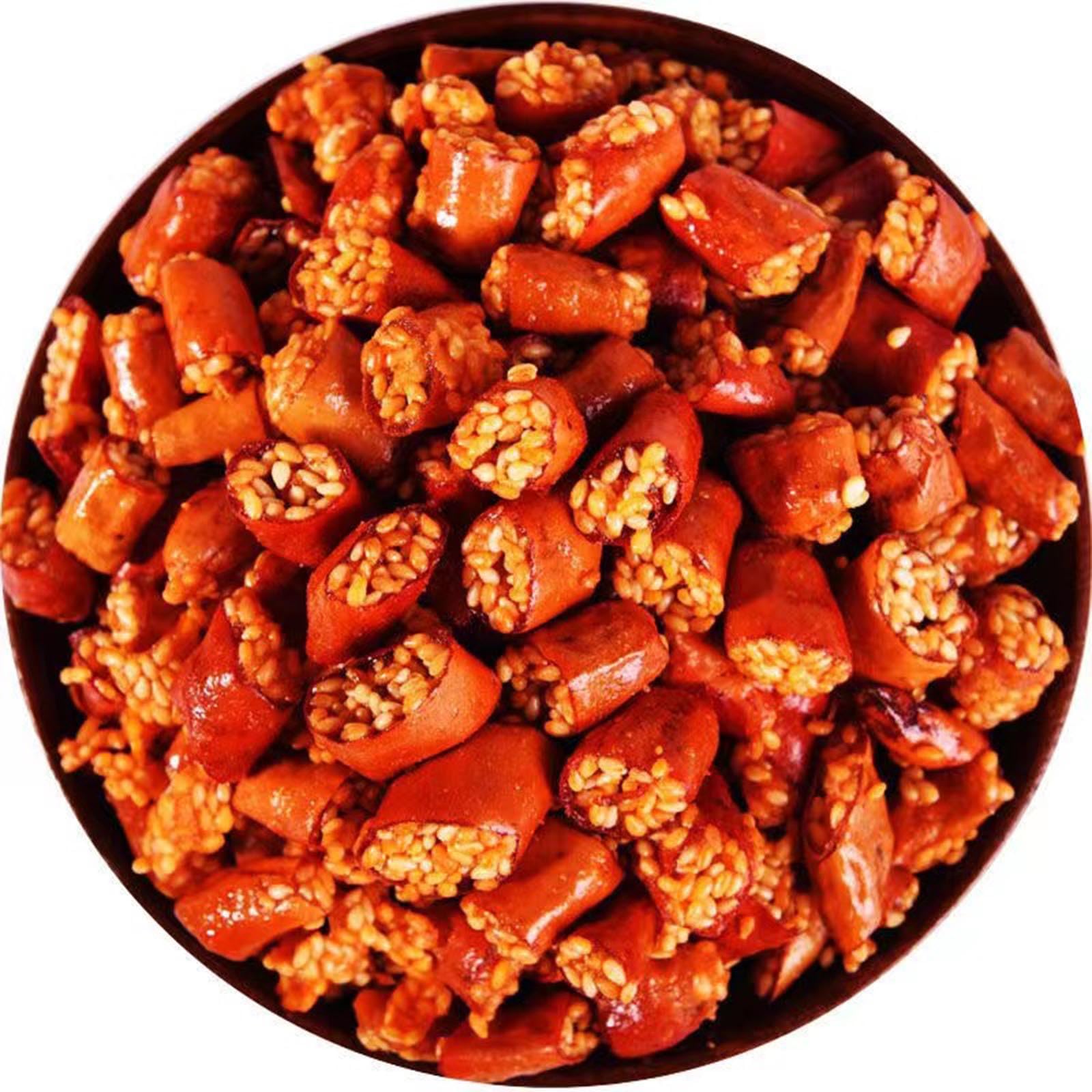 Amazon.com : Crispy Chilli Pepper Rings 200g (7.05oz.) Crispy Chilli ...