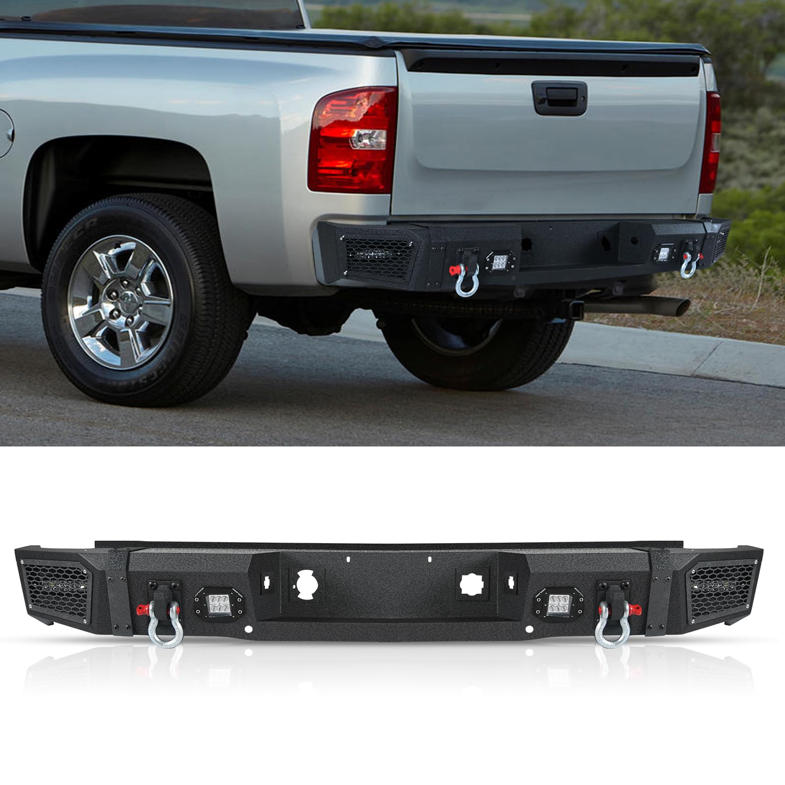 2009 Chevy Silverado Rear Bumper 2009 Chevy Silverado 3500 Off Road