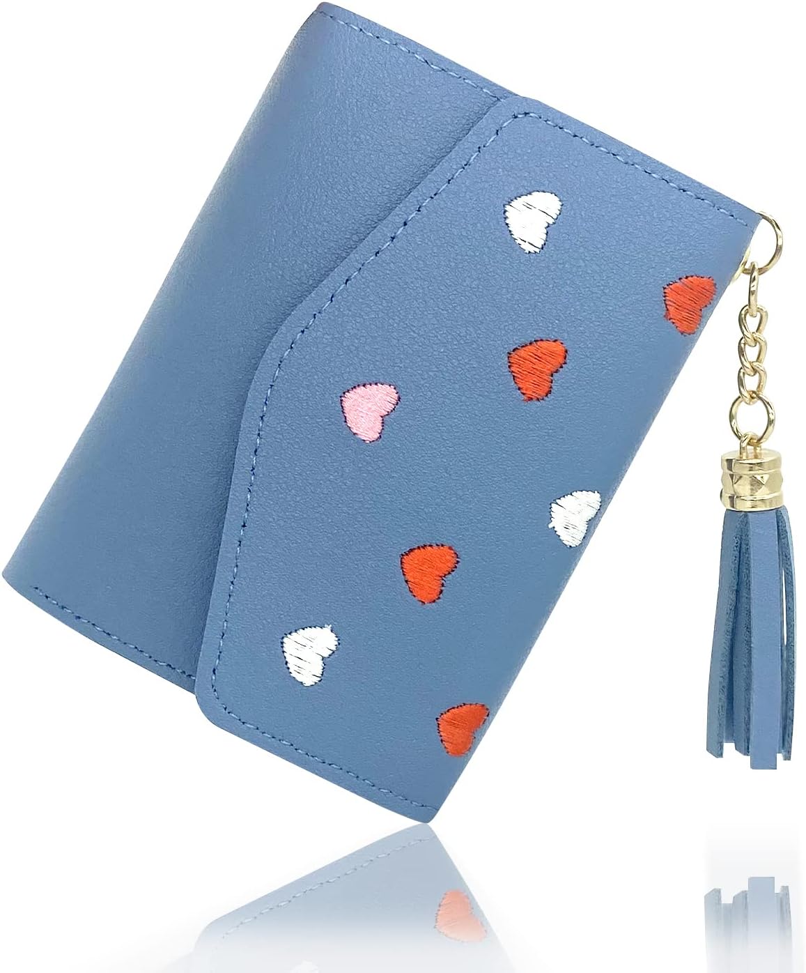 Amazon.com: Generic BenePoint Trifold Wallets for Women, Snap-Button ...