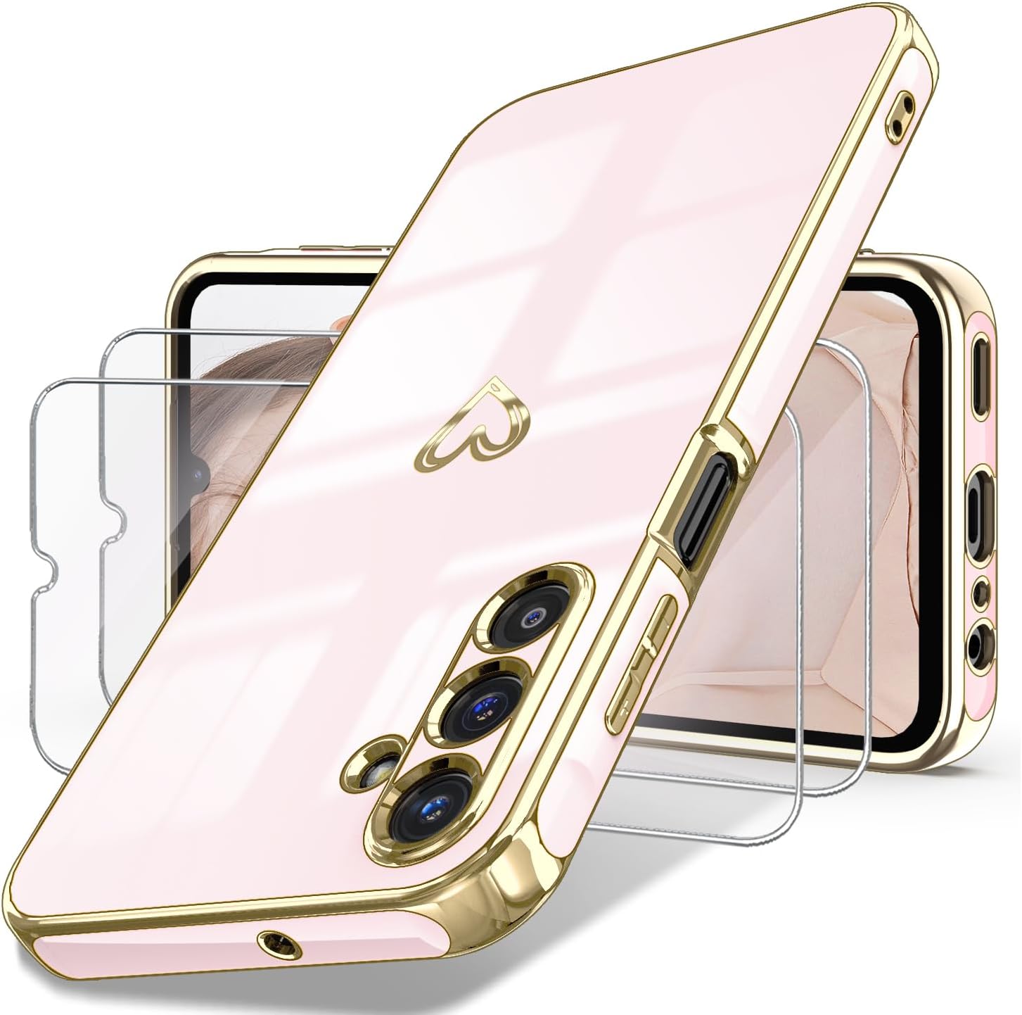 Amazon.com: Dretal for Samsung Galaxy A15 5G Case with 2X Screen ...