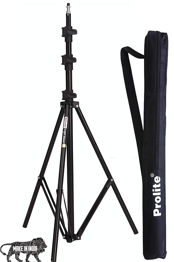 Prolite Heavy-Duty Light Stand (9 feet) for Ring Light, Flash ...