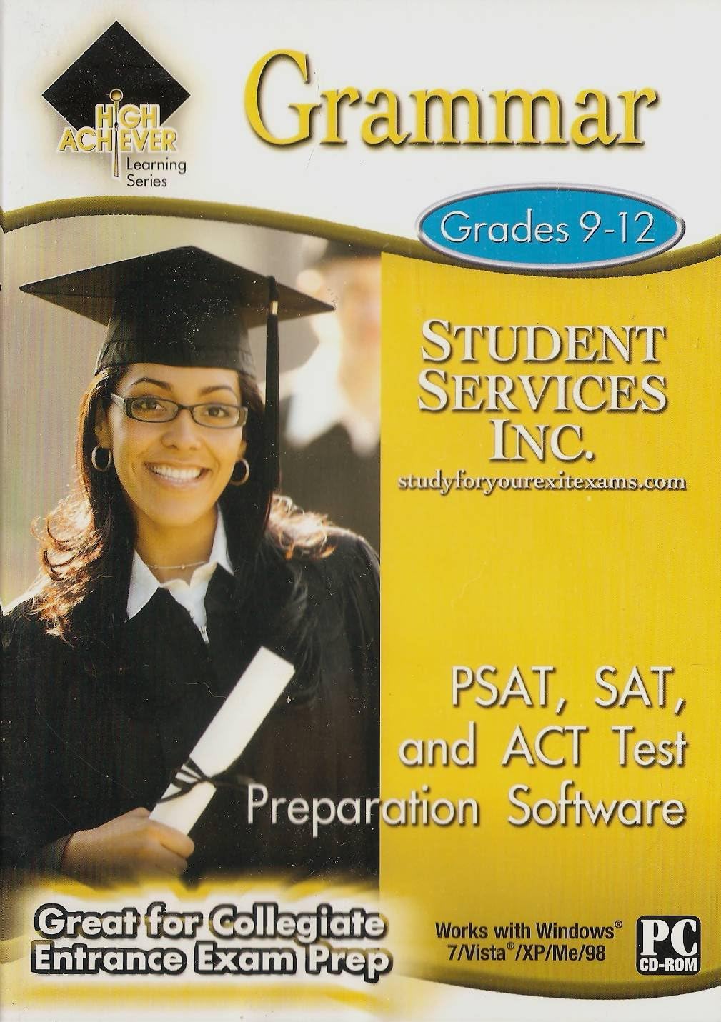 Amazon.com: High Achiever Learning Series - Grammar, Grades 9-12 ...