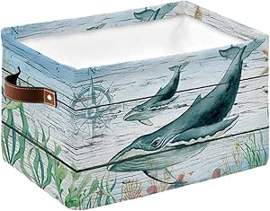 Amazon.com: Ocean Storage Baskets for Shelves Storage Bins for ...