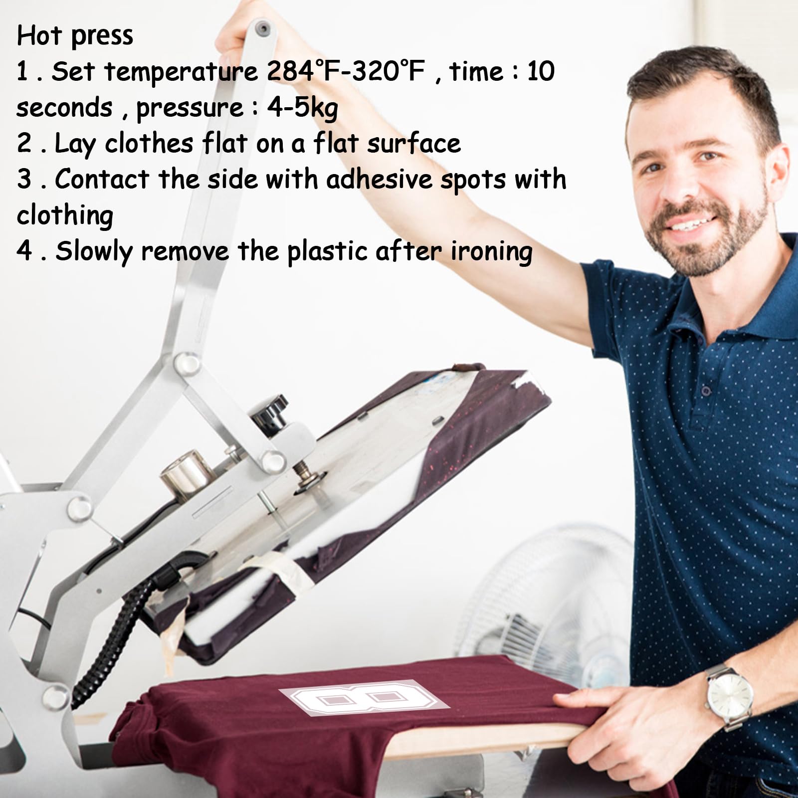 Snapklik.com : 44 Pieces Iron On Numbers, Jersey Heat Transfer Numbers ...